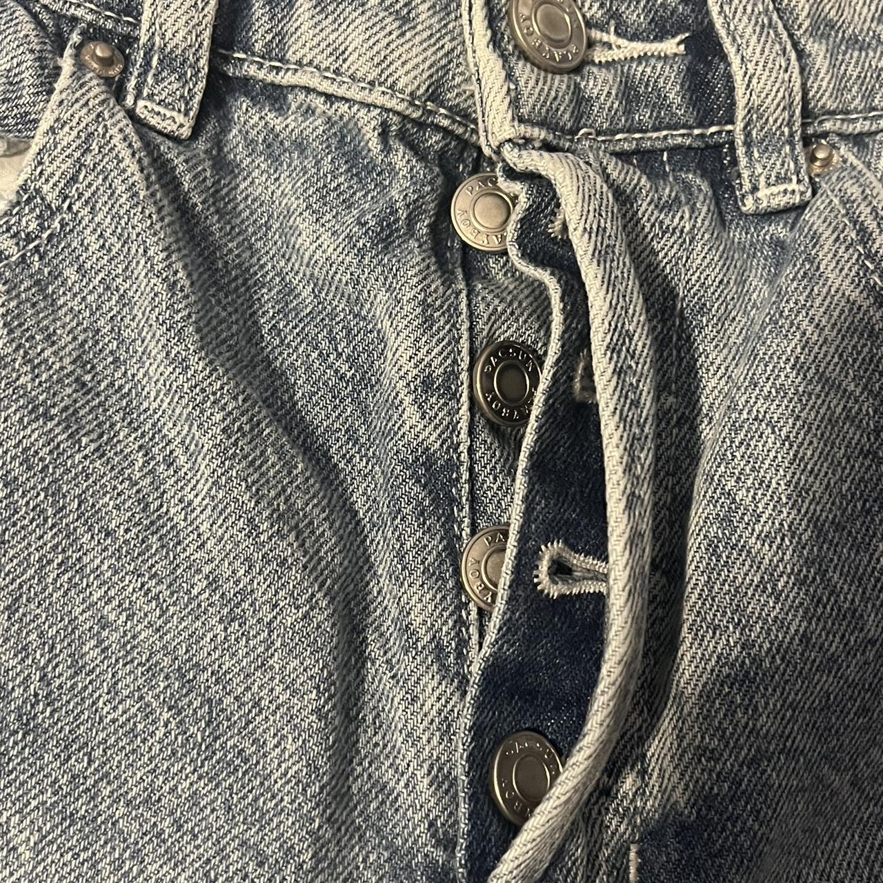 playboy pacsun wide legged jeans size 24 - Depop