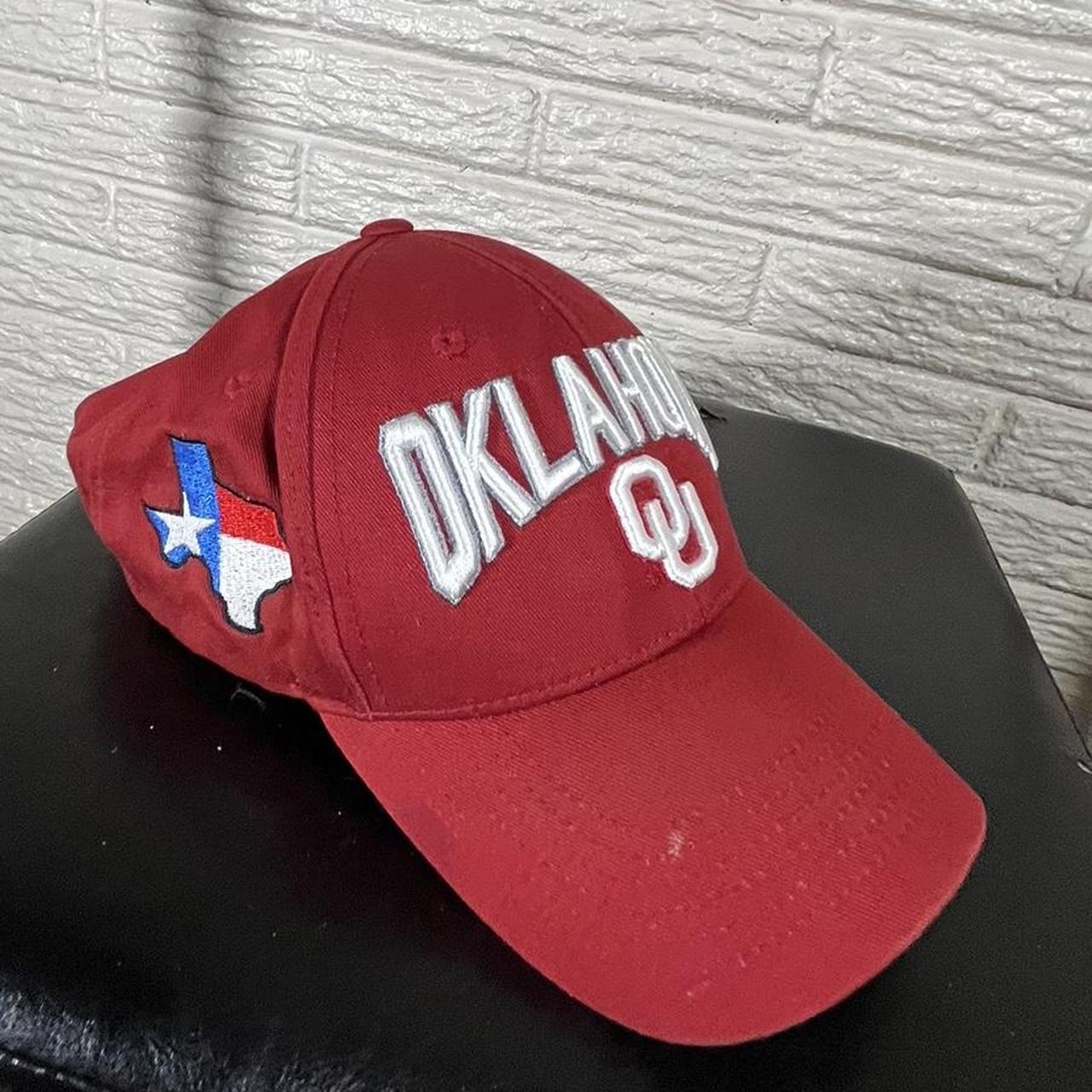 Custom Made University Of Oklahoma Sooners Hat... - Depop