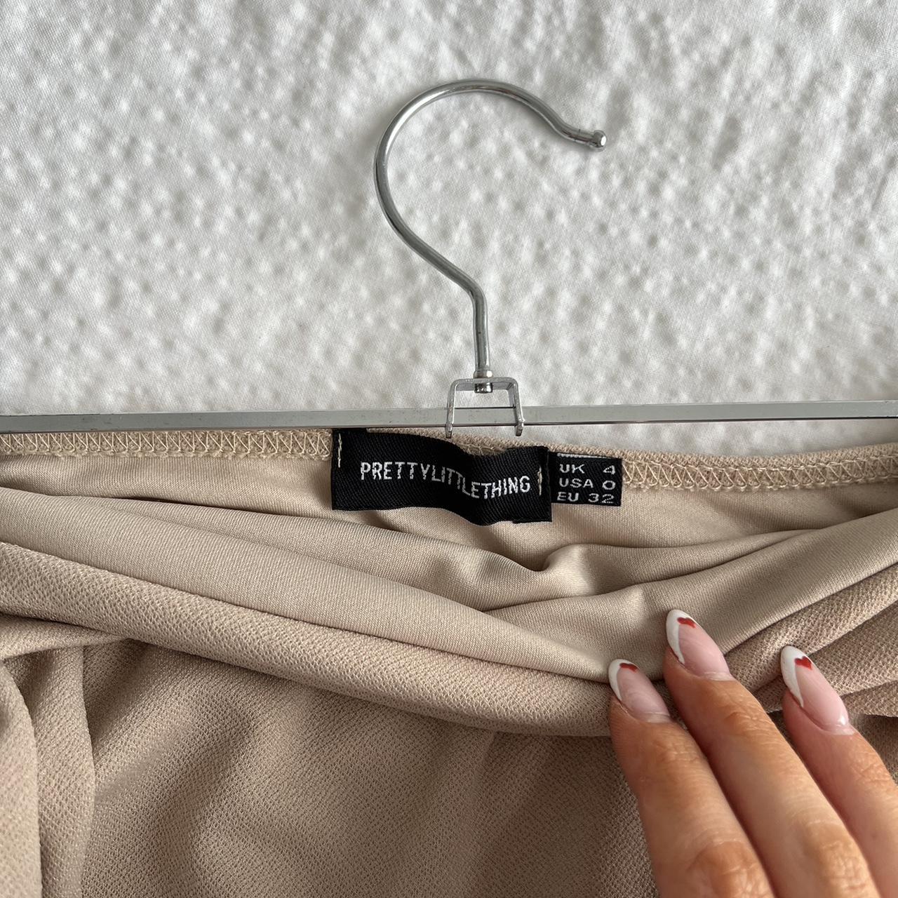 Babyboo Fashion Tan/Cream Jumpsuit Size 6 XS... - Depop