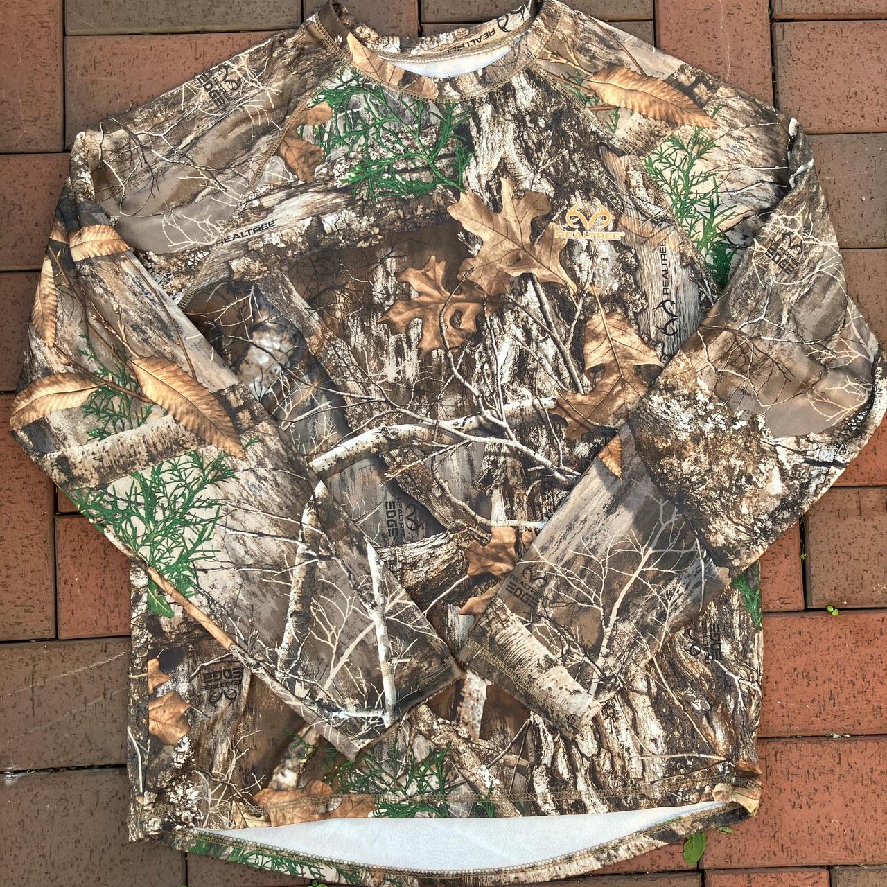 Vintage Realtree camo thermal #camo #sweater... - Depop