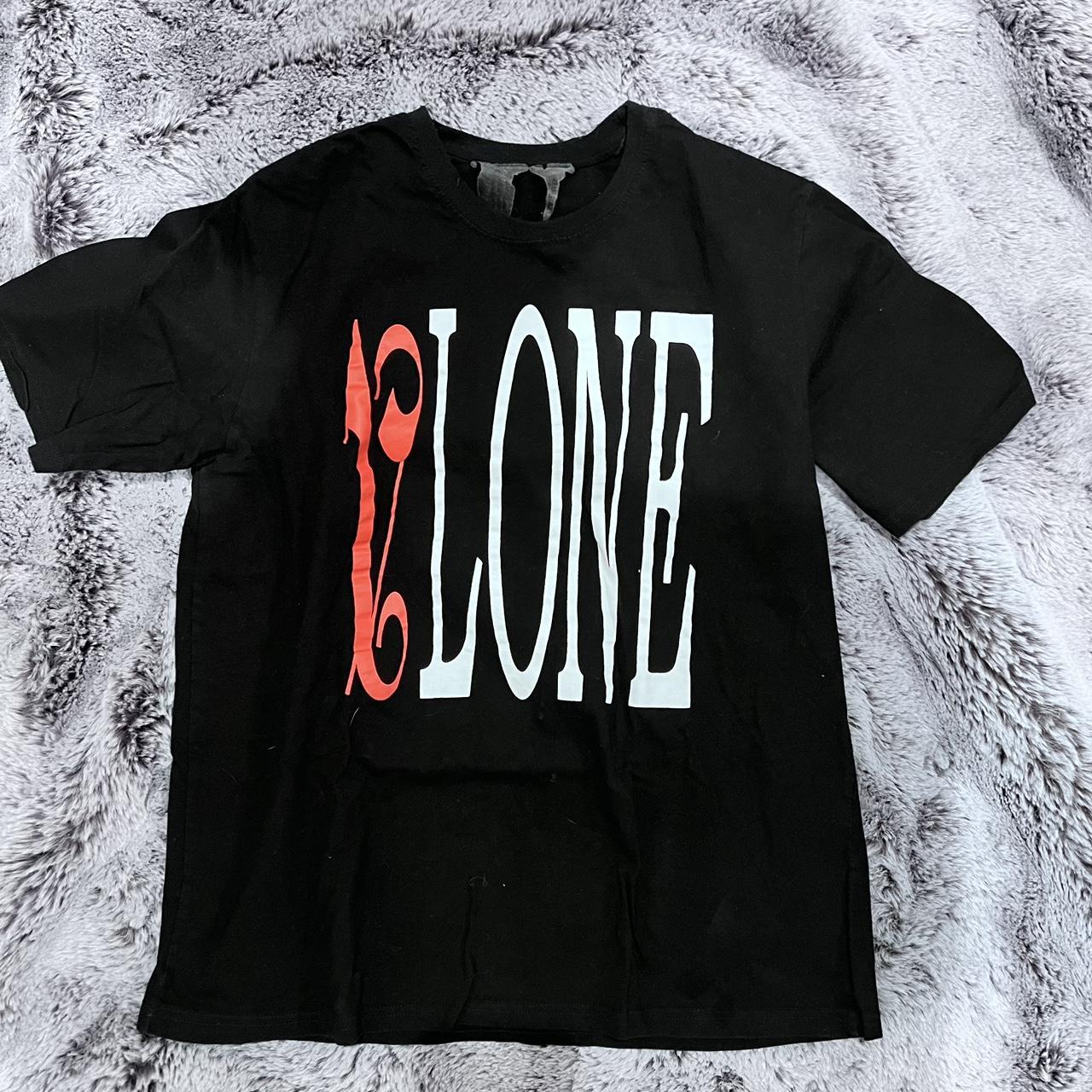 Vlone/palm angels tshirt Original price 300$++ - Depop