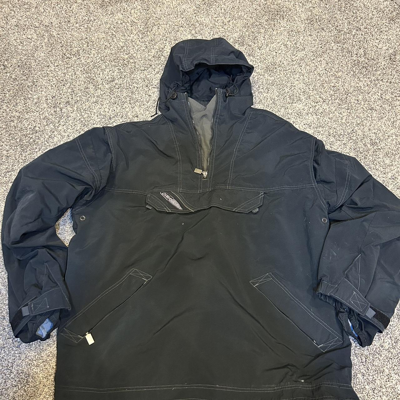 VINTAGE XL QUICKSILVER JACKET WILLING FOR... - Depop