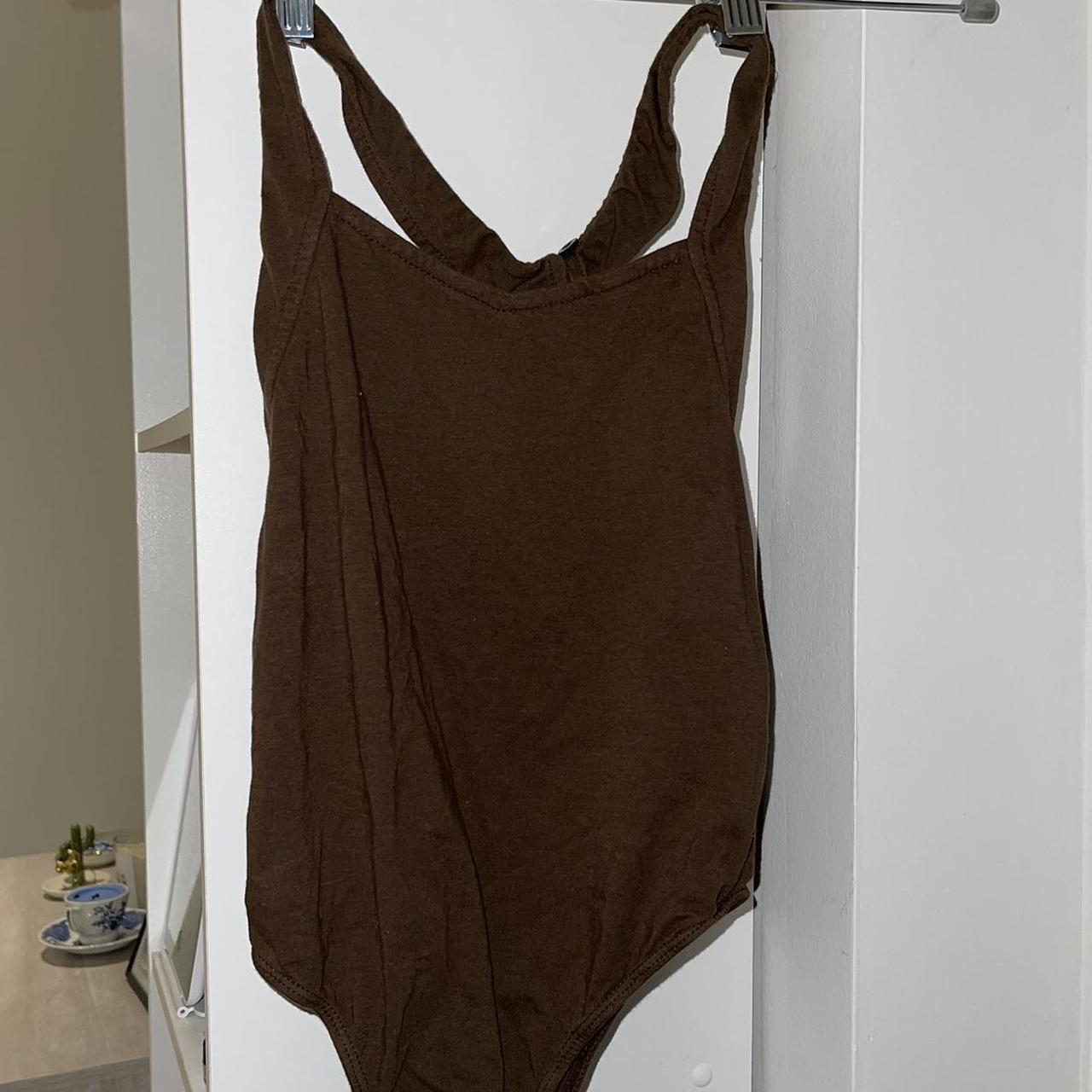 Motel halter top low back bodysuit! Never worn,... - Depop