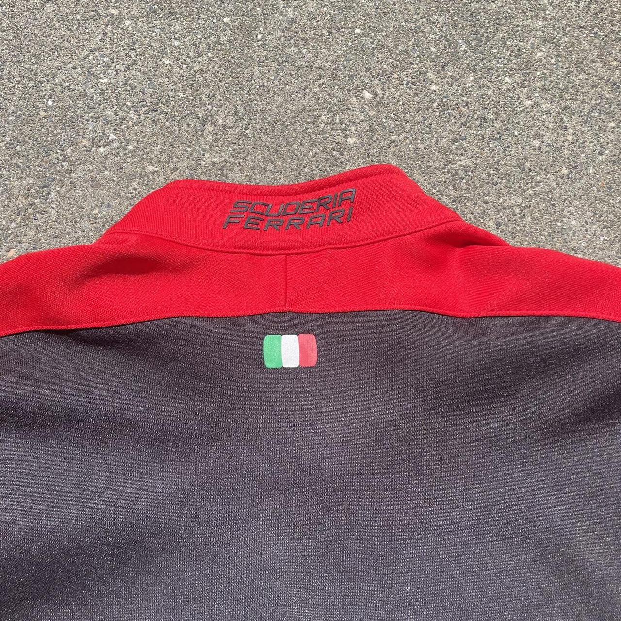 Official Scuderia Ferrari Zip Up Jacket Size: L No... - Depop