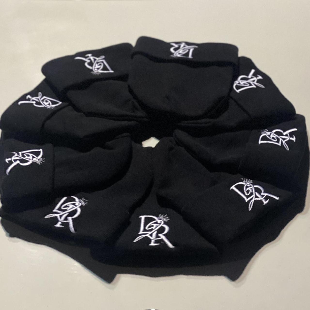 D2R black silk beanie - Depop