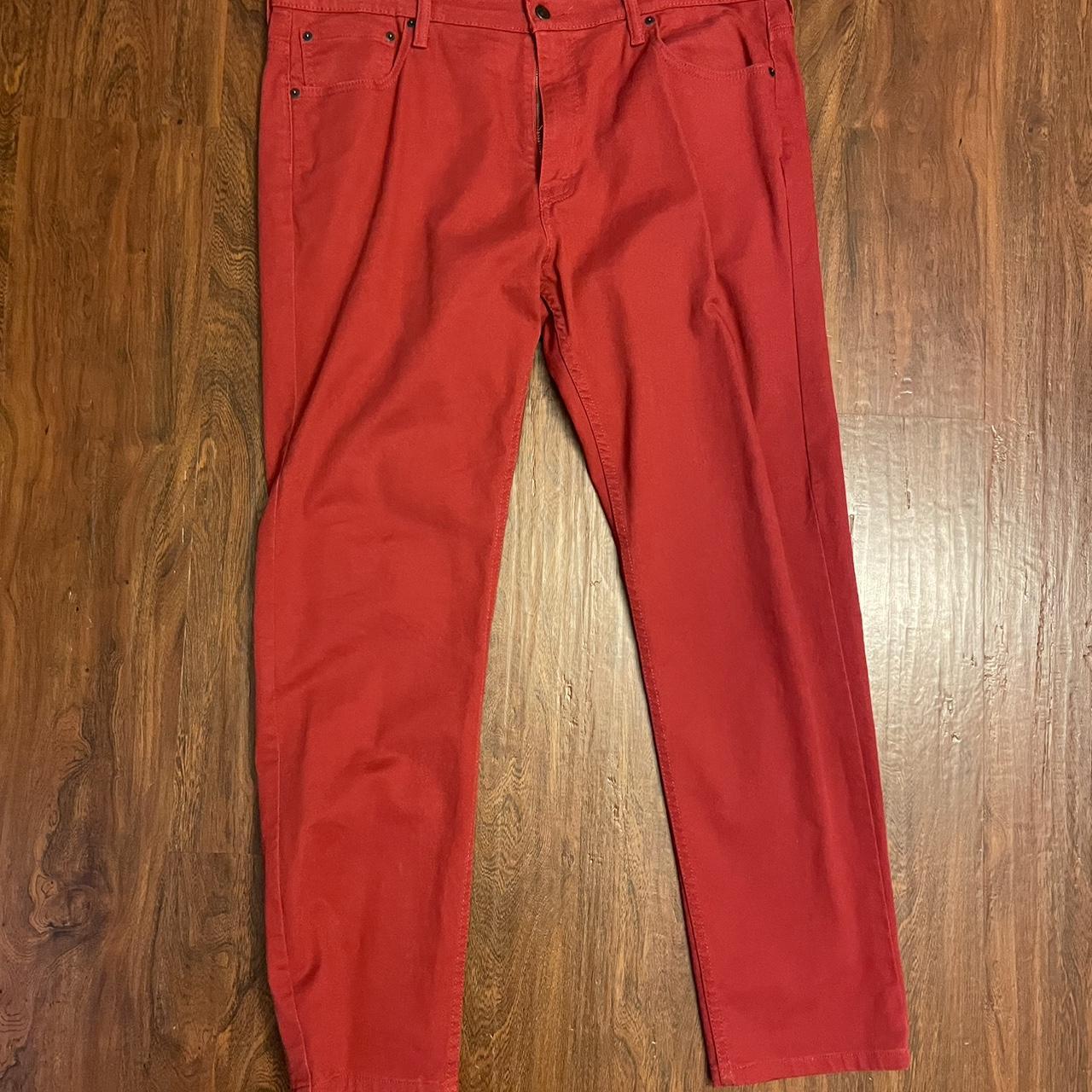Red Levi 569 Brand New Never Worn Size: 36/32 Price... - Depop