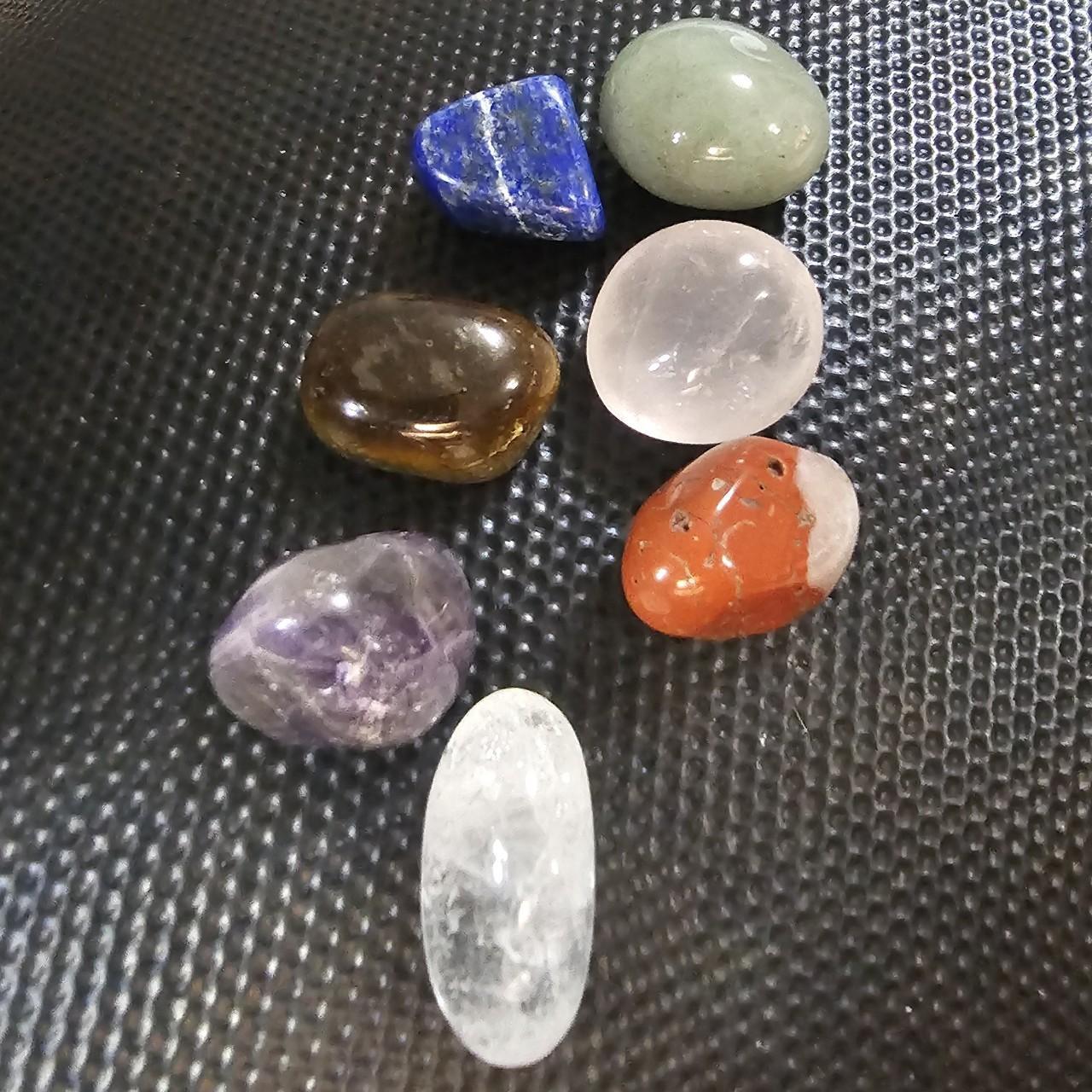 Collection of 7 Healing Crystal's - Depop