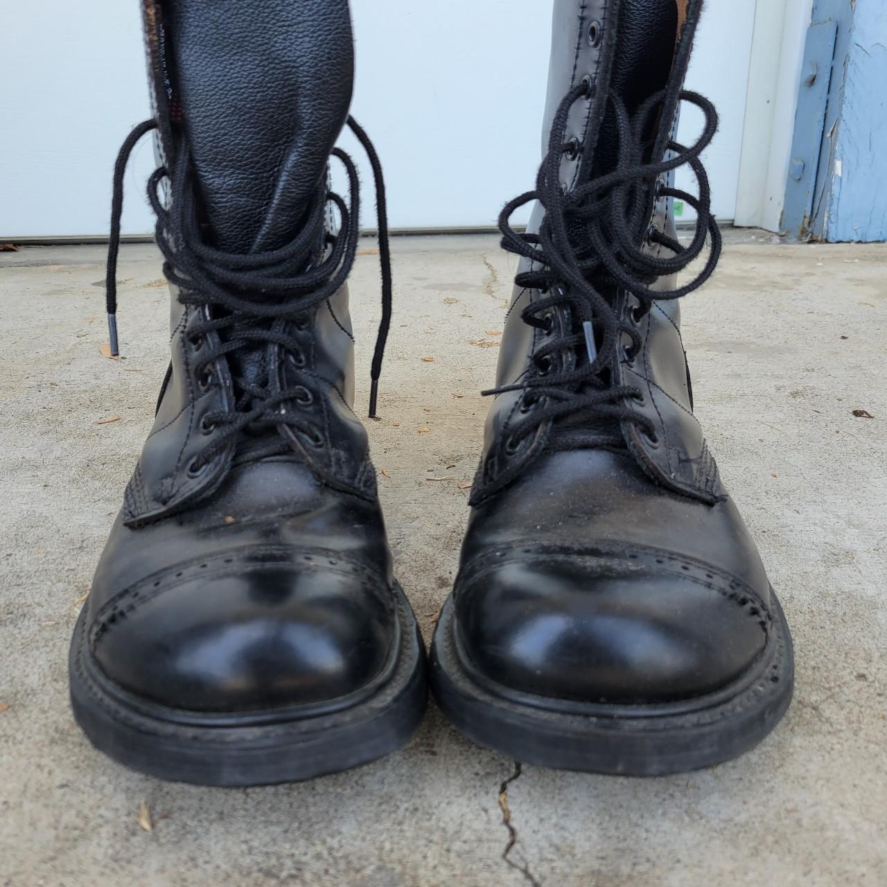 10 inch Military Jumpboots size 8.5 mens... | Depop