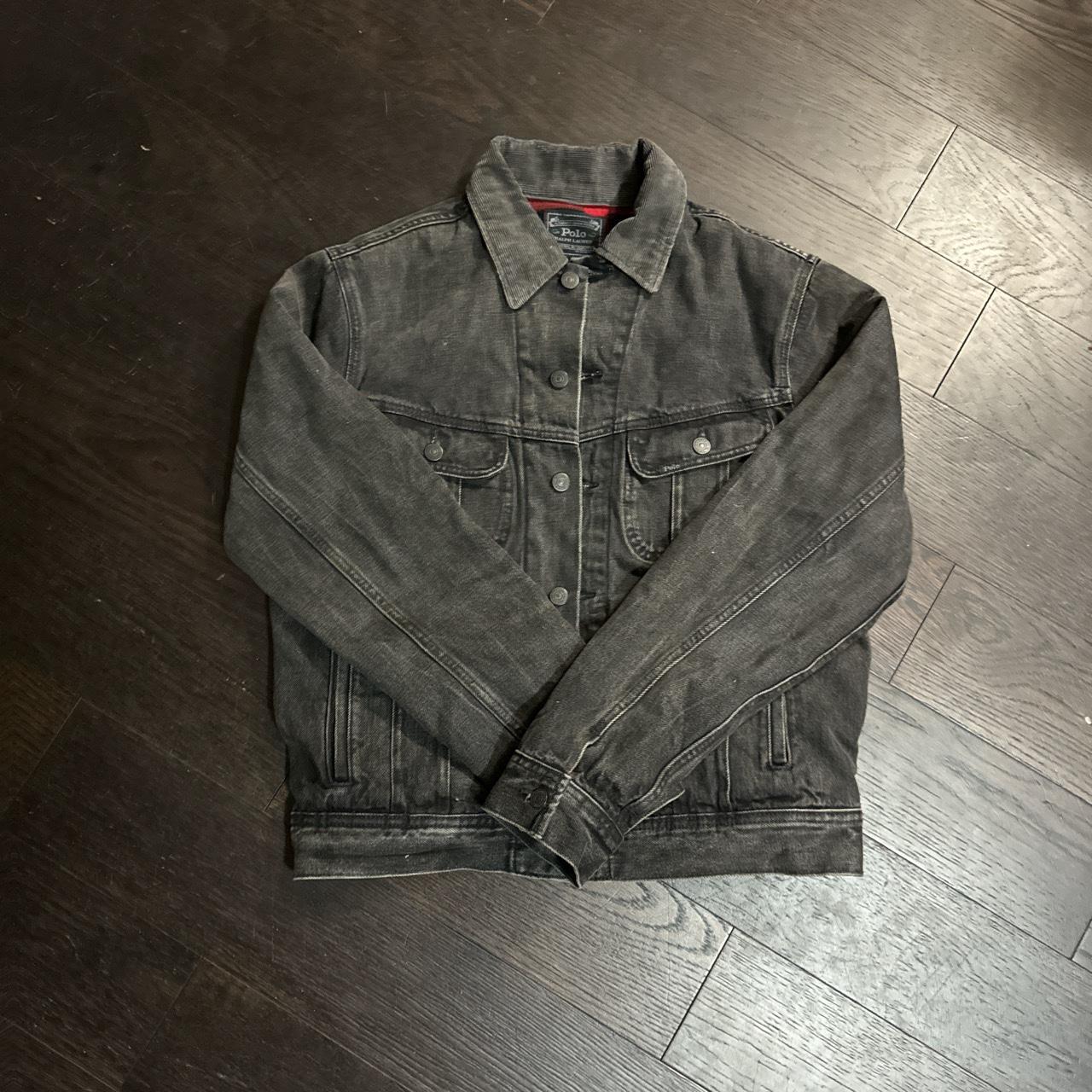 Polo Denim Work Jacket Sz M - Depop