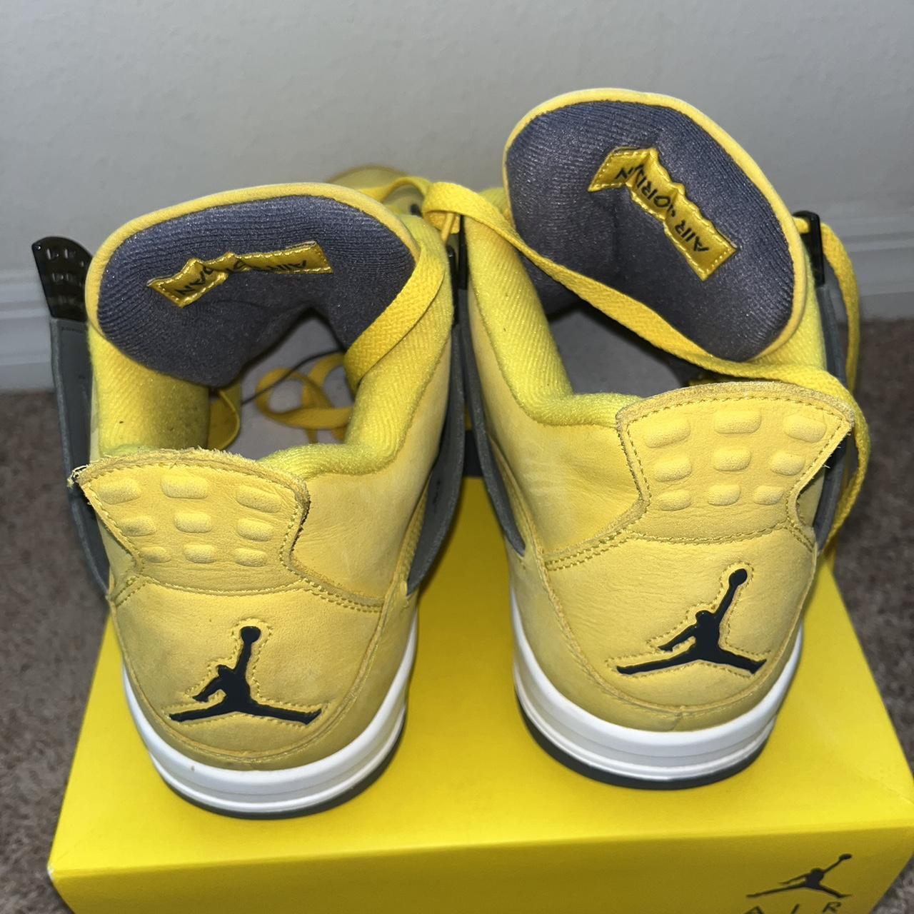 AIR JORDAN 4 RETRO TOUR YELLOW size men’s 11 bought... - Depop