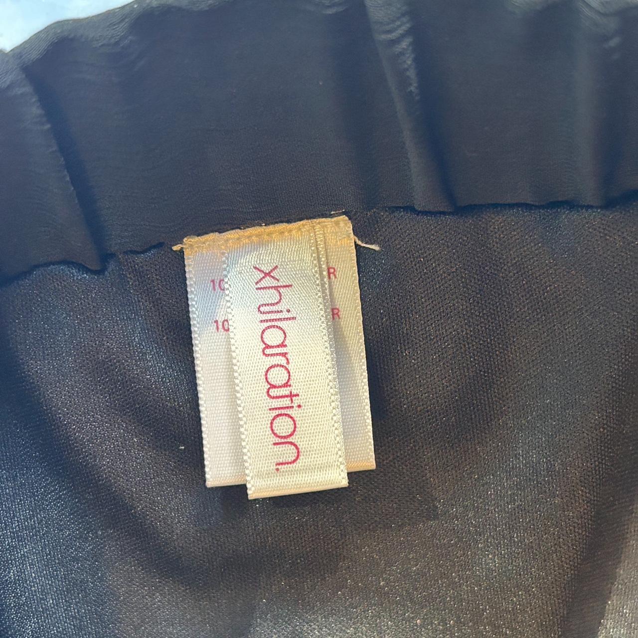 Black asymmetrical skirt🖤 Thin transparent fabric... - Depop