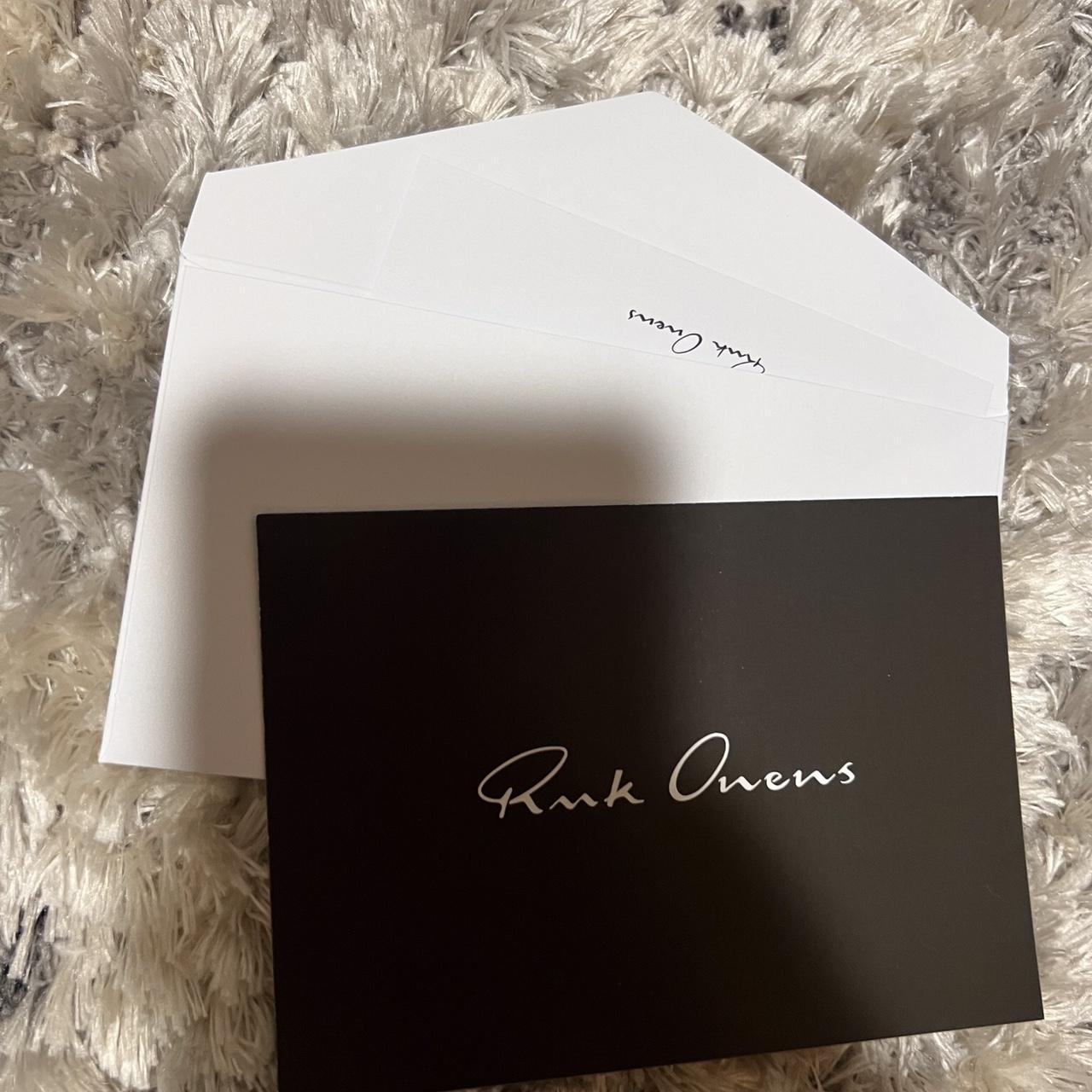 Rick Owens Jambo Laces Come with a box and a bag... - Depop