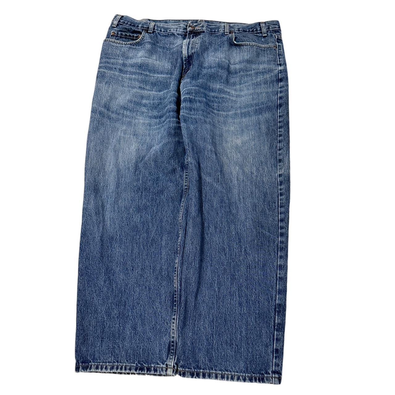 Jnco style perfect fade baggy fit Levi jeans Size:... - Depop