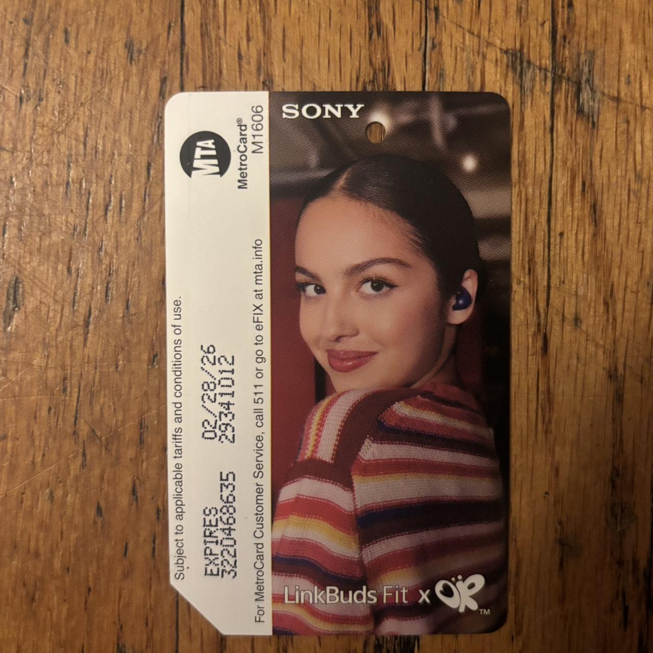 Olivia Rodrigo Metrocard Has 2 Fares On It - Depop