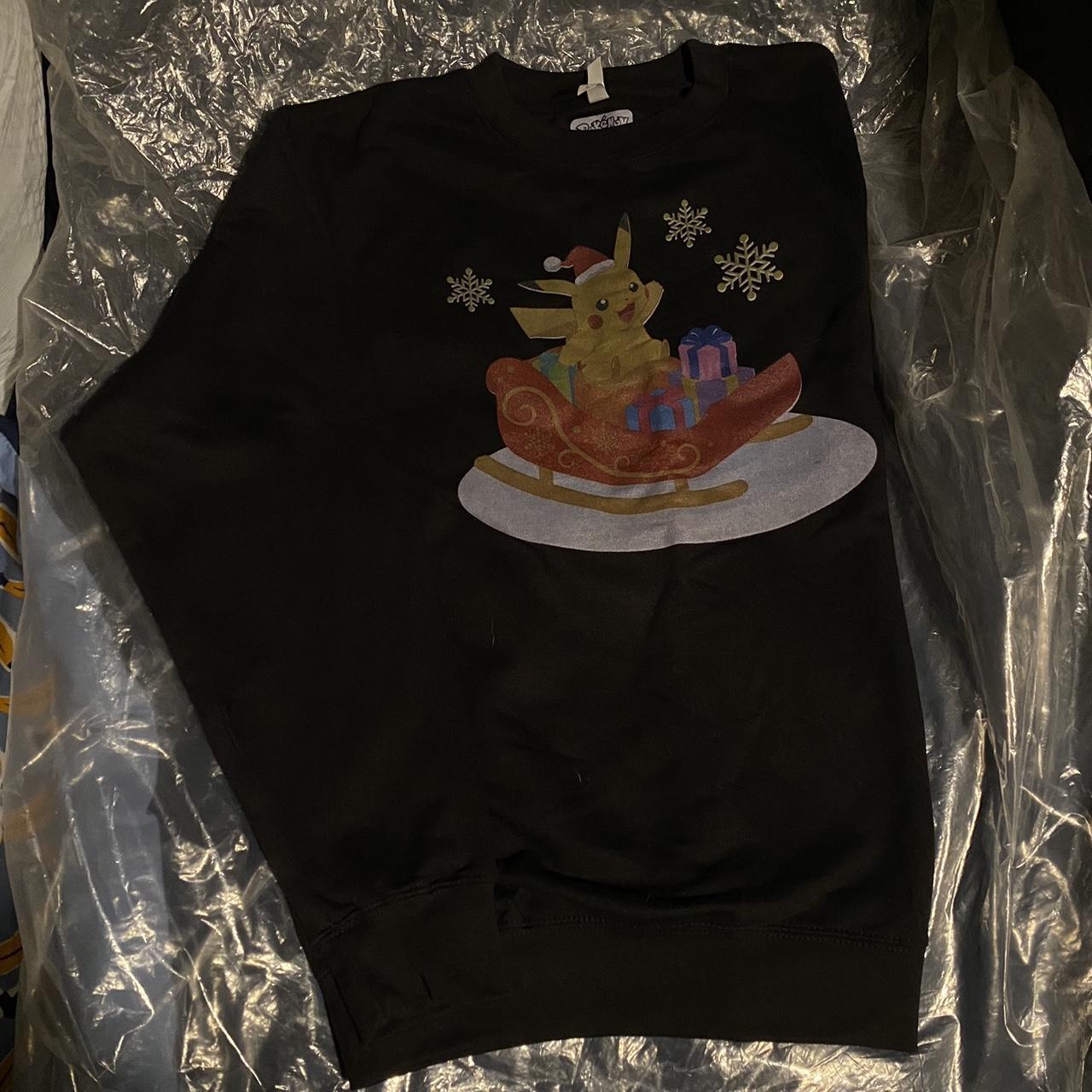 Christmas Pokémon Christmas sweater pikachu on slay - Depop