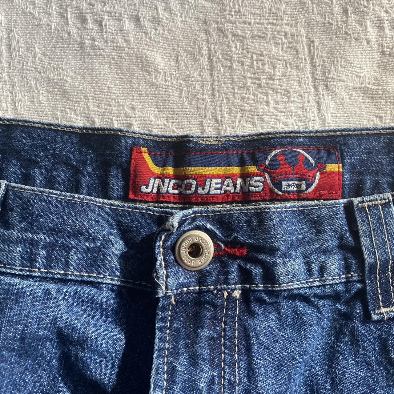 ‼️RARE JNCO 90’s men’s jeans, red crown... - Depop
