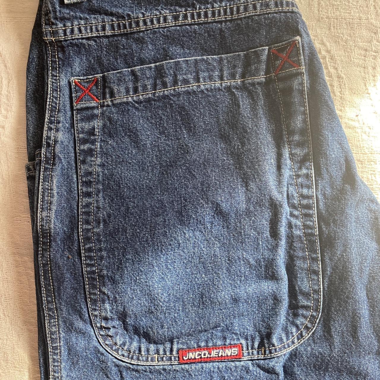‼️RARE JNCO 90’s men’s jeans, red crown... - Depop