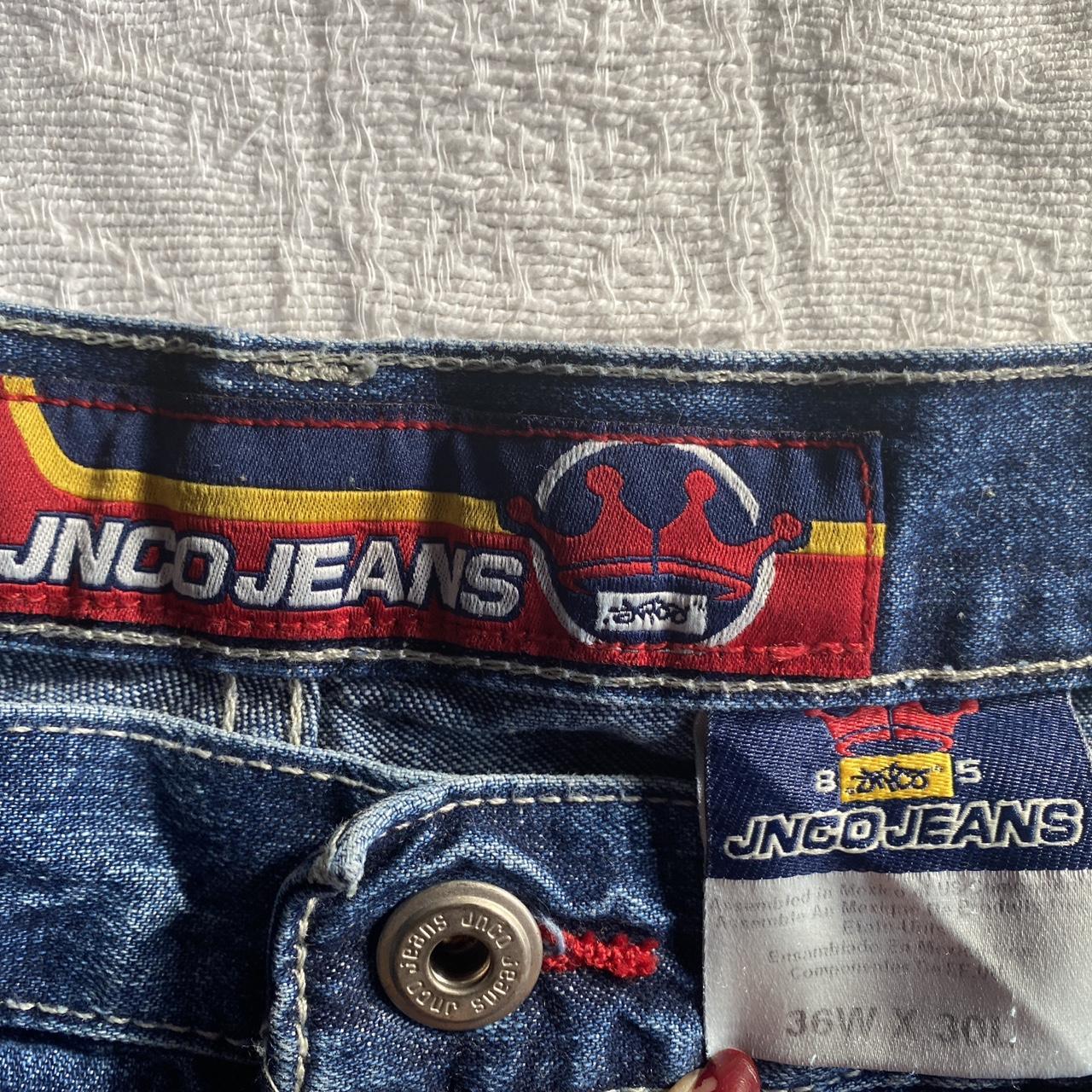 ‼️RARE JNCO 90’s men’s jeans, red crown... - Depop