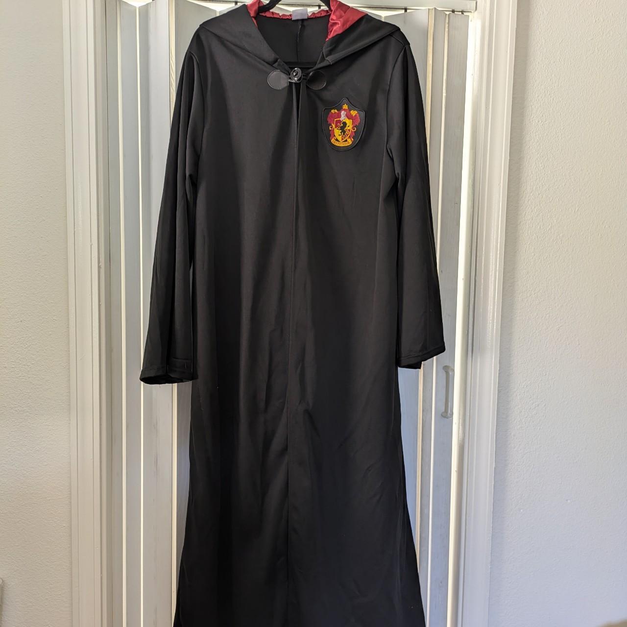 Black and red Hogwarts robe costume one sz... | Depop