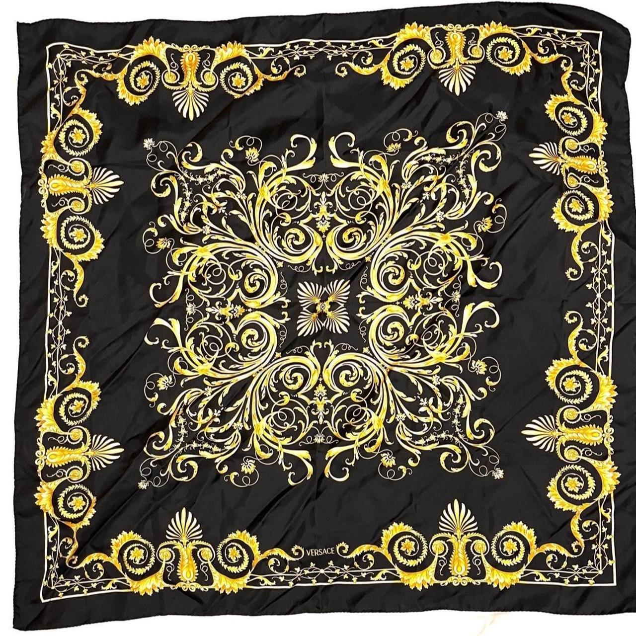 Authentic Versace Silk Scarf Never used. Like new - Depop