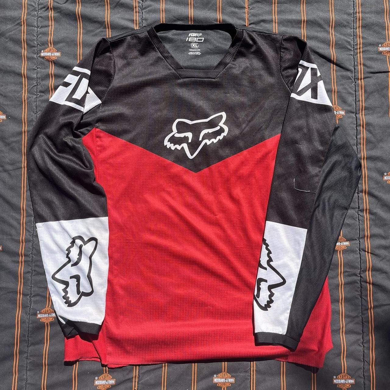 FOX Long Sleeve Fits Like a Large #fox #motocross - Depop