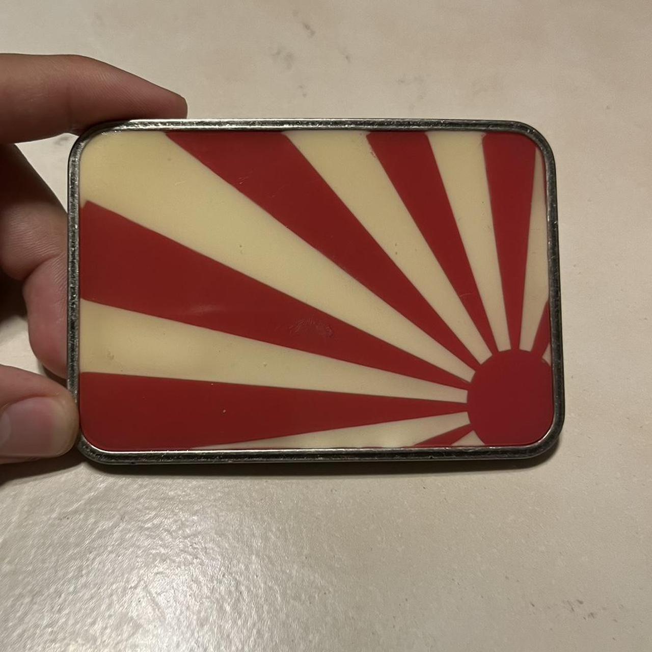 Japanese Rising Sun Belt Buckle . . . . . #japan... - Depop
