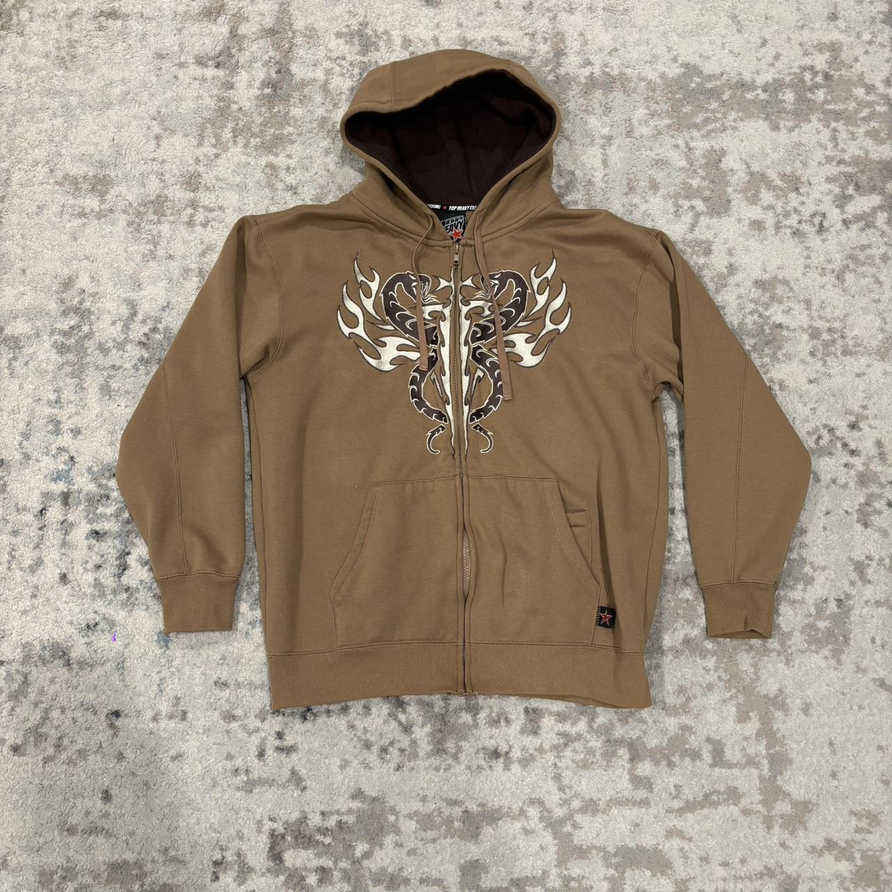 Medium Top Heavy y2k zip up #y2k #vintage - Depop