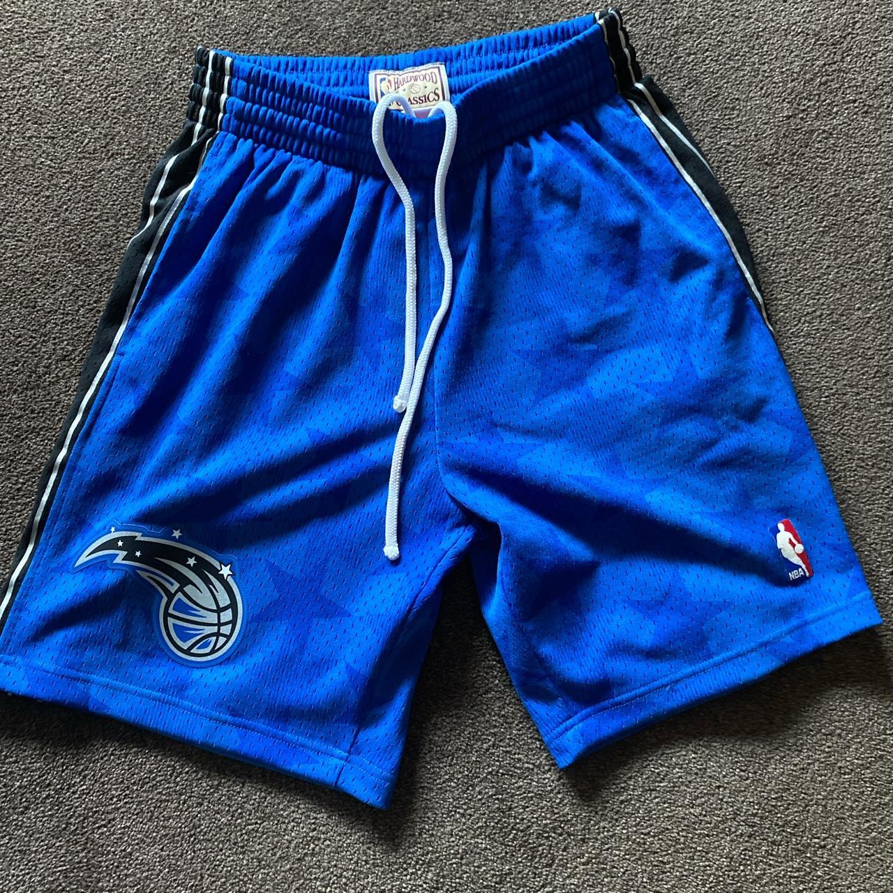 Small blue Orlando magic shorts - Depop