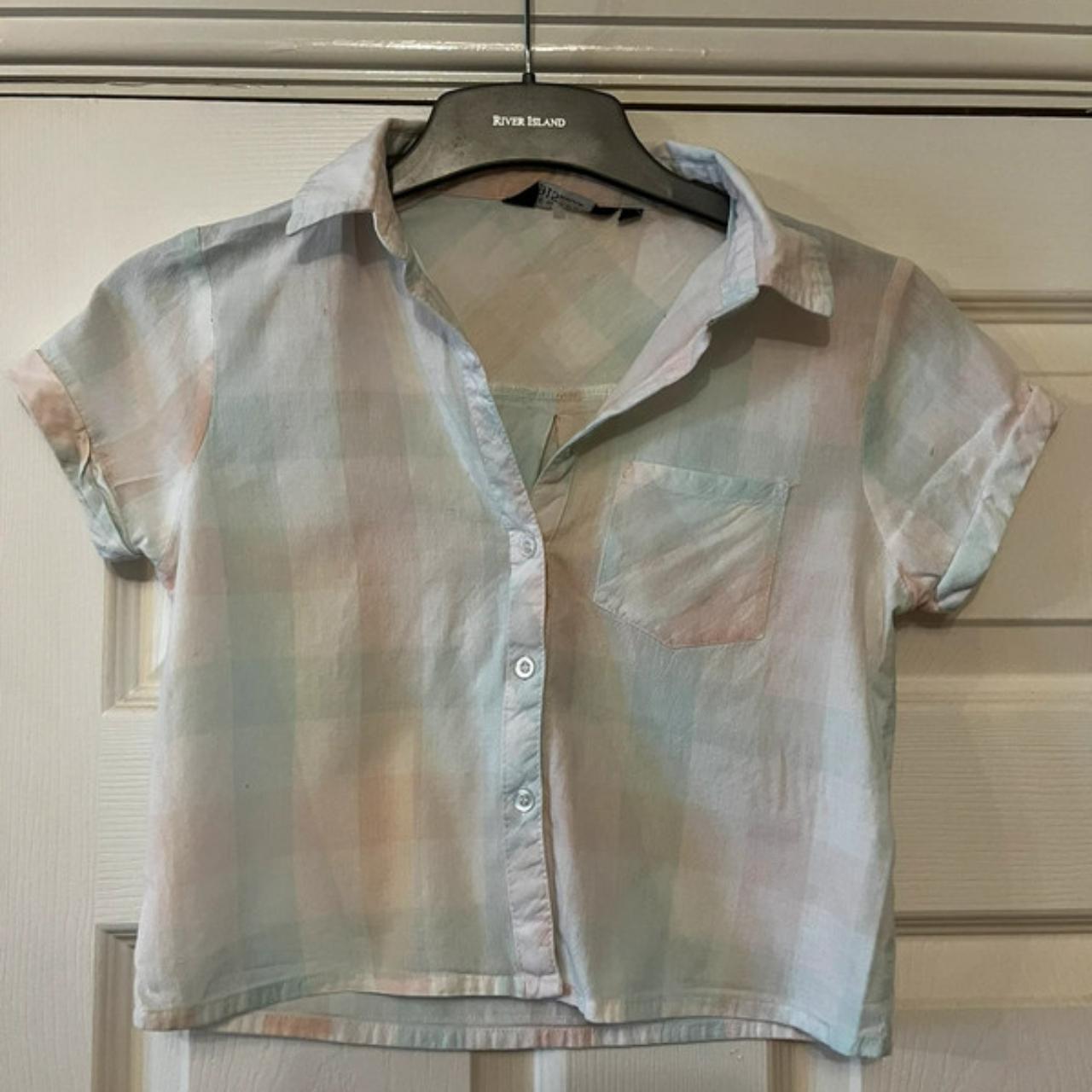 Girls checked shirt / summer / holiday / party /... - Depop