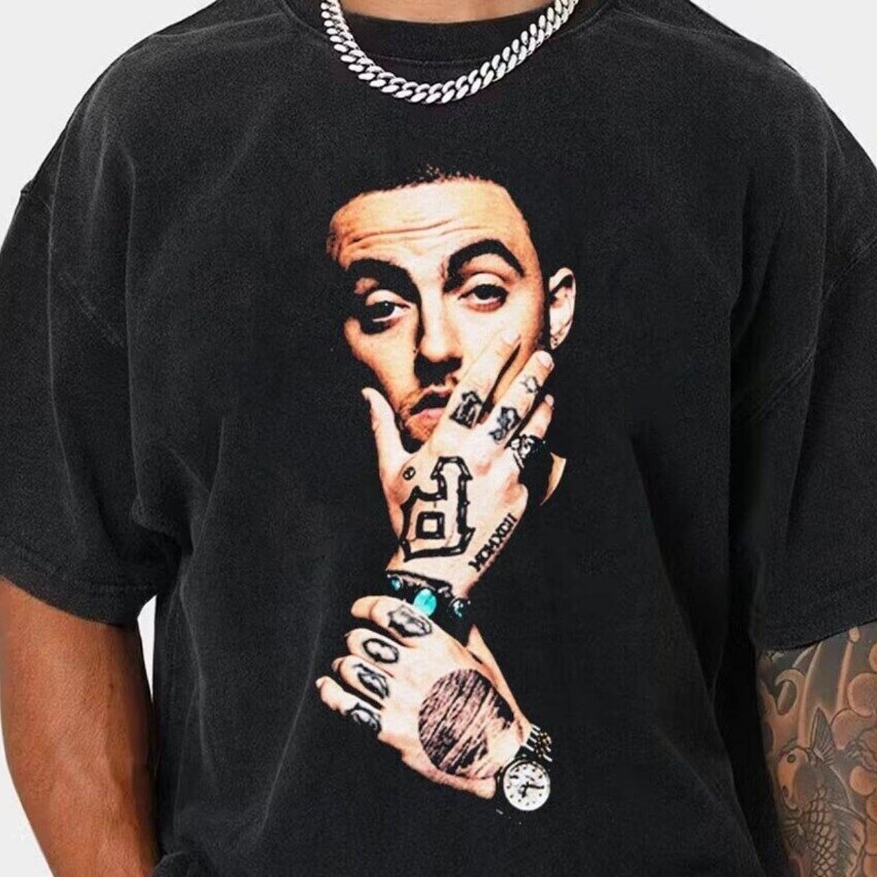 Mac Miller Tee, Mac Miller Rap t shirt, Mac Miller... - Depop