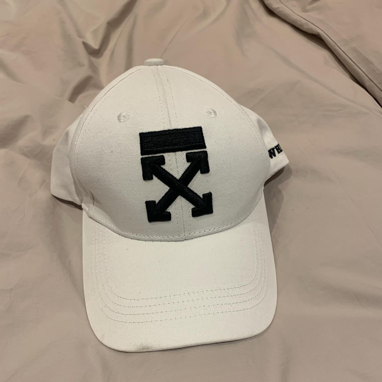 Off White cap Original with yellow Band.Plus clip . - Depop