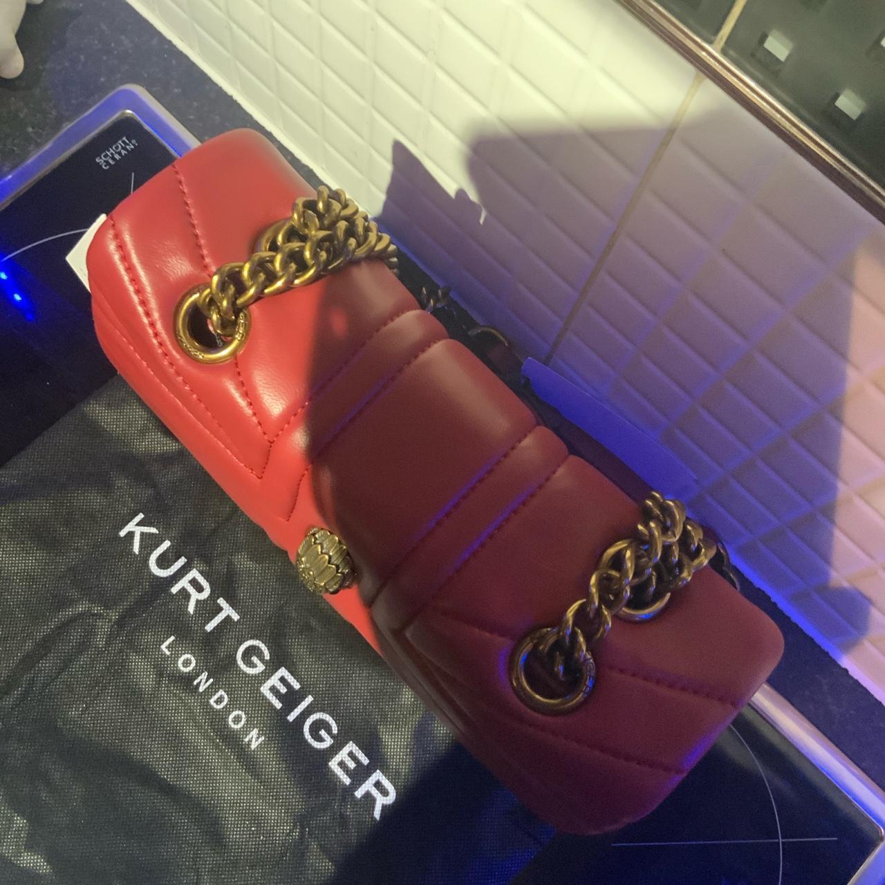 Kurt Geiger red Kensington owl bag Brand new with tags - Depop