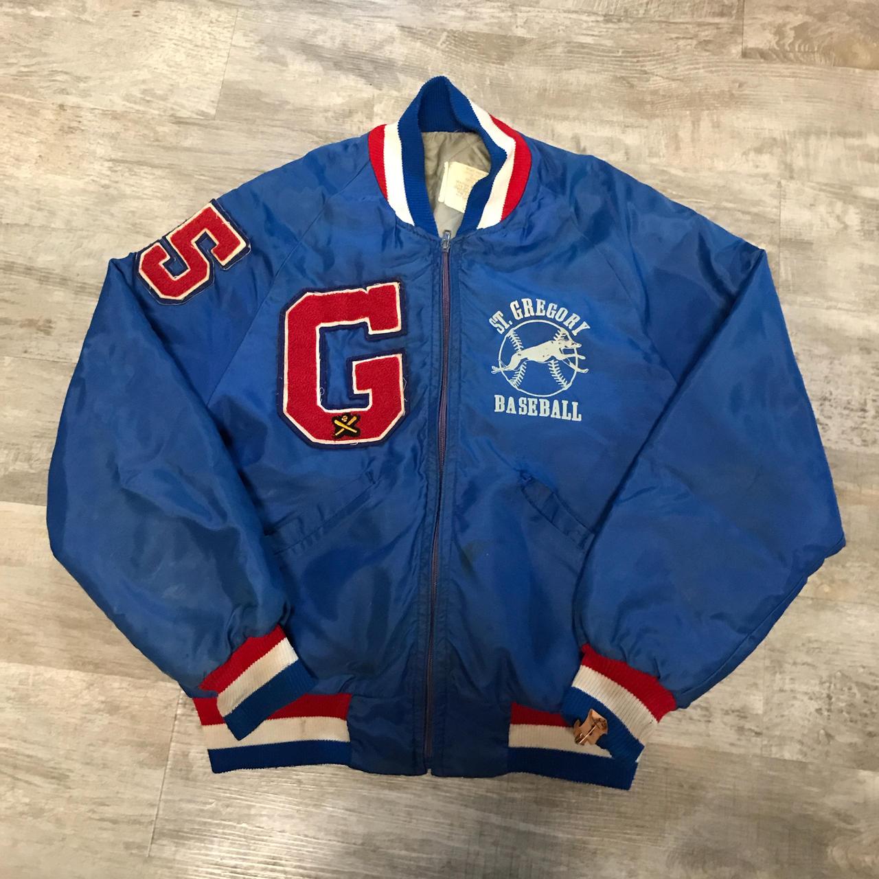 Vintage st Gregory baseball jacket. 80s. Made in... - Depop