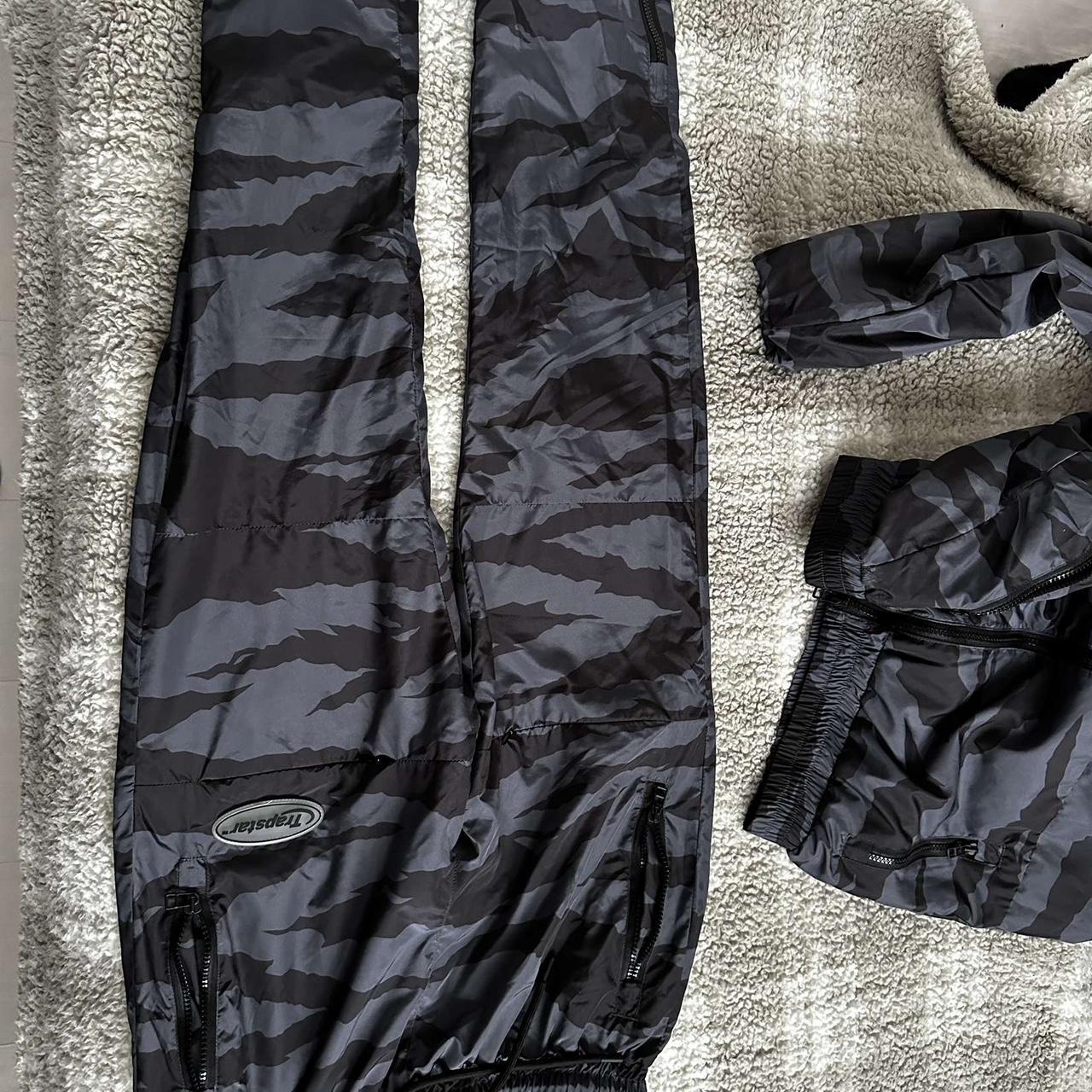 Full camo trapstar tracksuit waterproof Size medium... - Depop