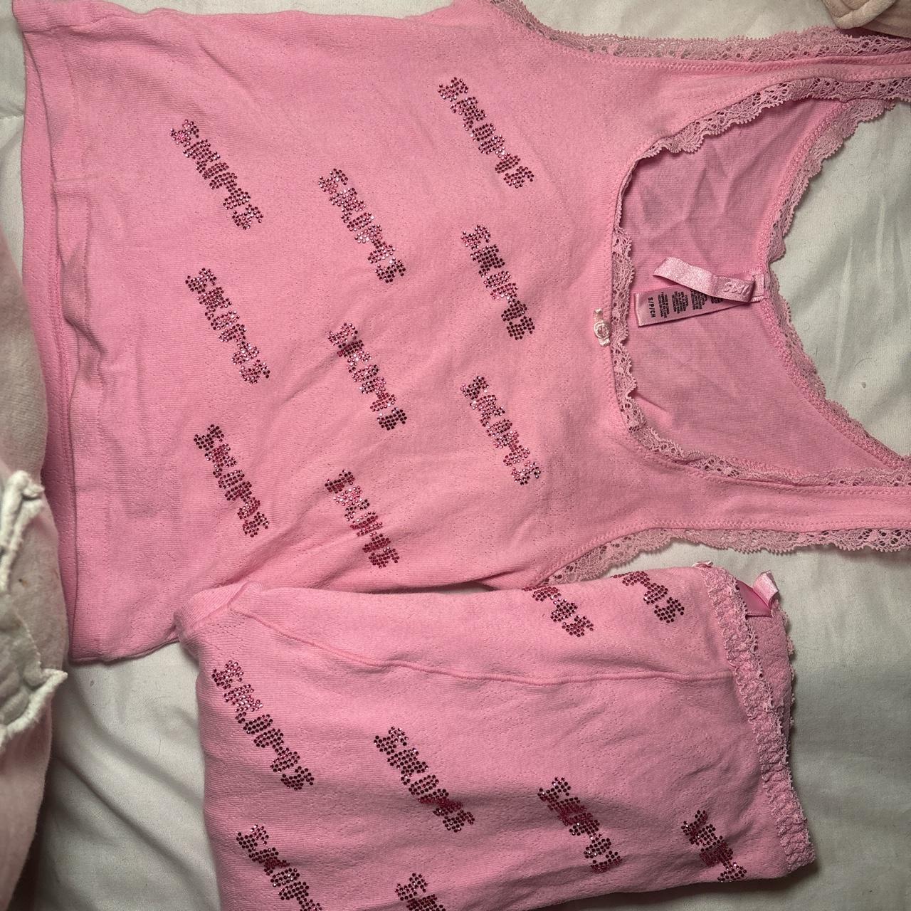 Skims Set 🩷 Top size Small Bottoms size Small - Depop