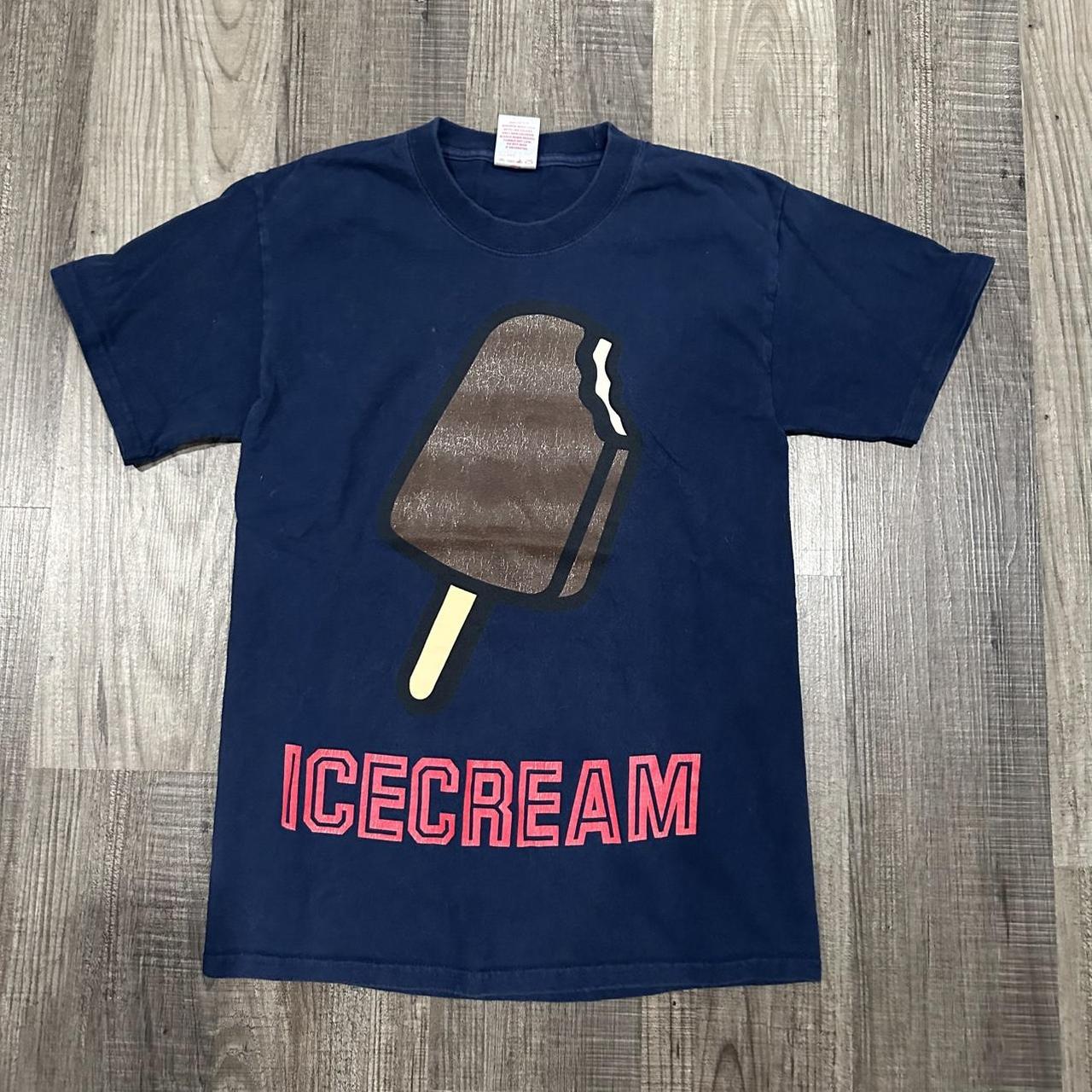 Y2K Pharrell Williams Ice Cream T -Size S (see... | Depop