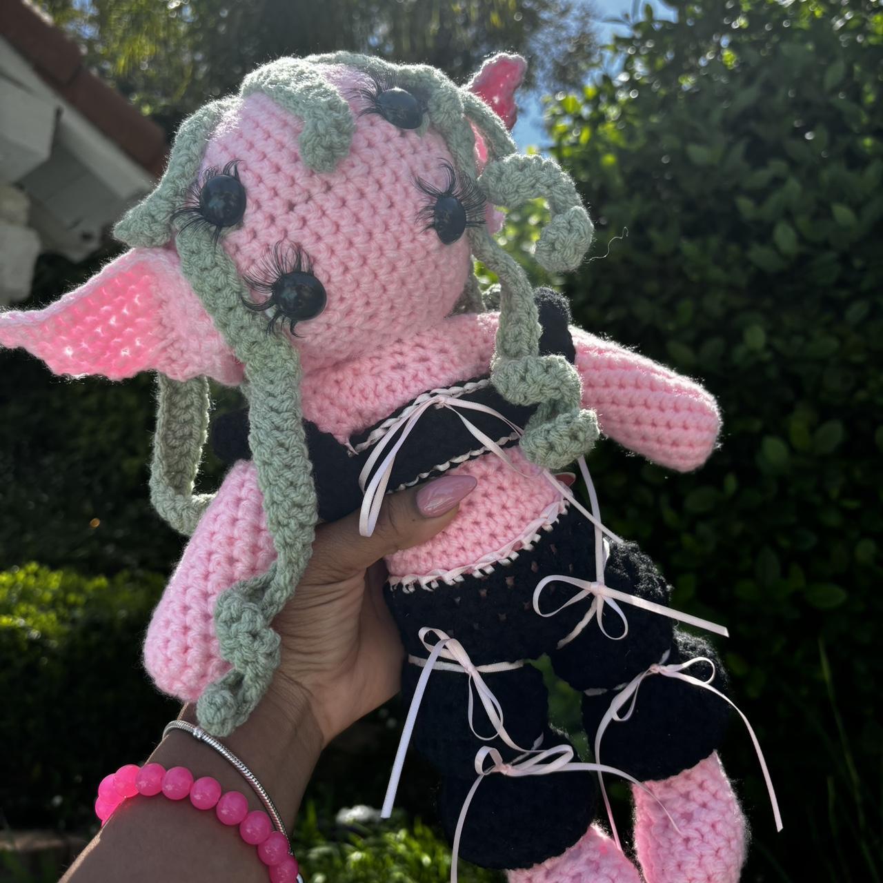 Melanie Martinez handmade portals doll🫶🏾 soft acrylic 🧶 - Depop