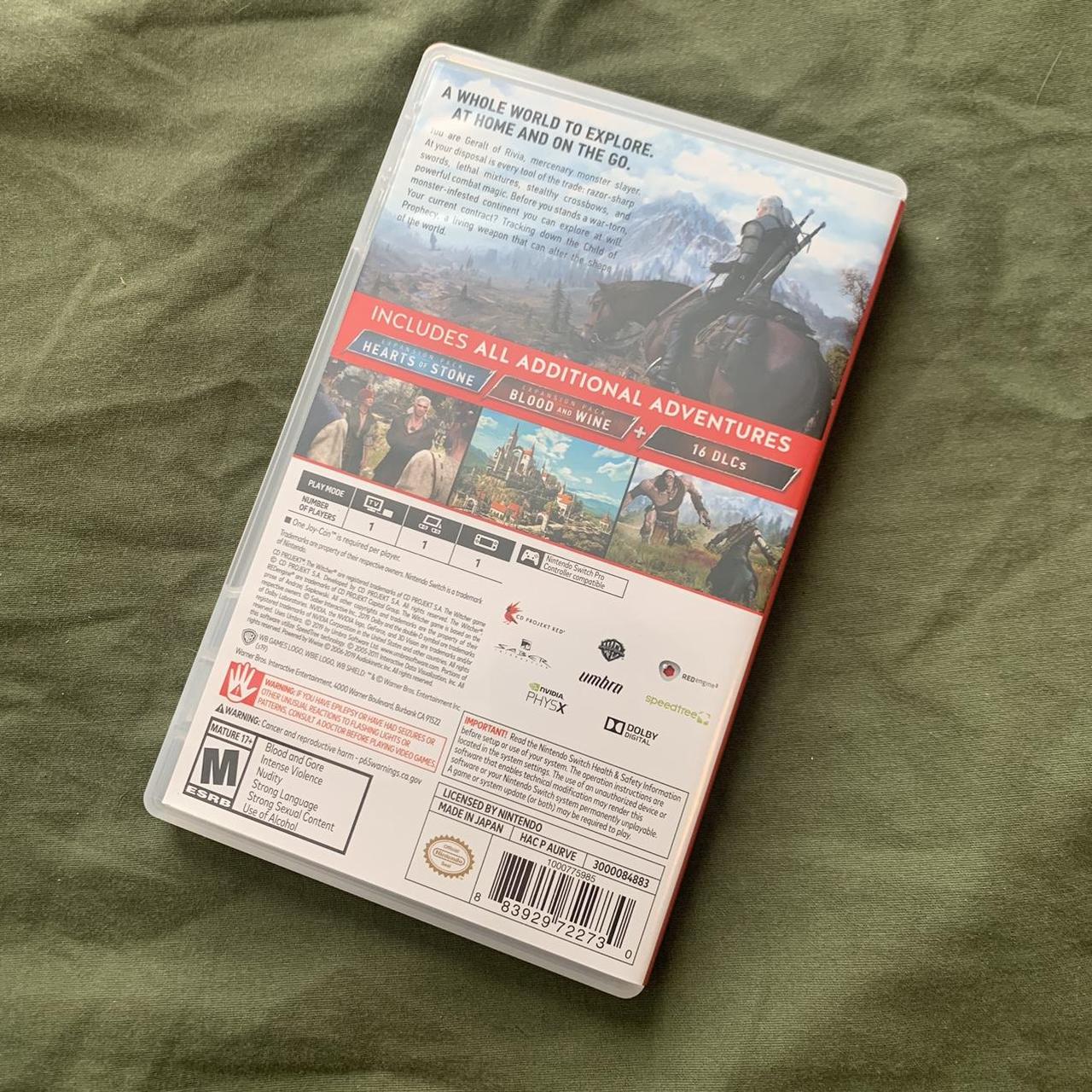 The Witcher 3 Complete Edition for Nintendo Switch... - Depop