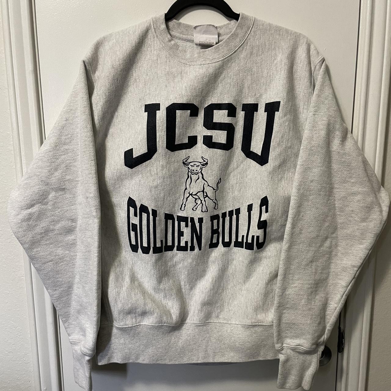 Vintage JCSU Champion Crewneck No Flaws - Depop