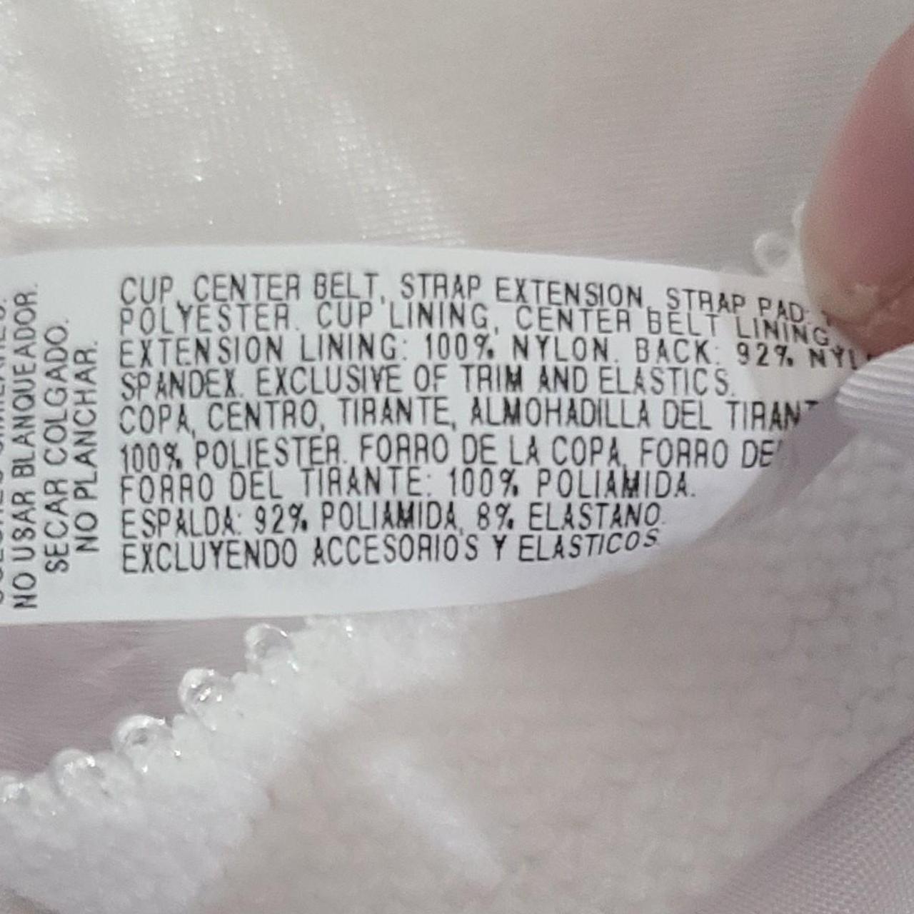 Playtex wireless white bra size 42DD in good... - Depop