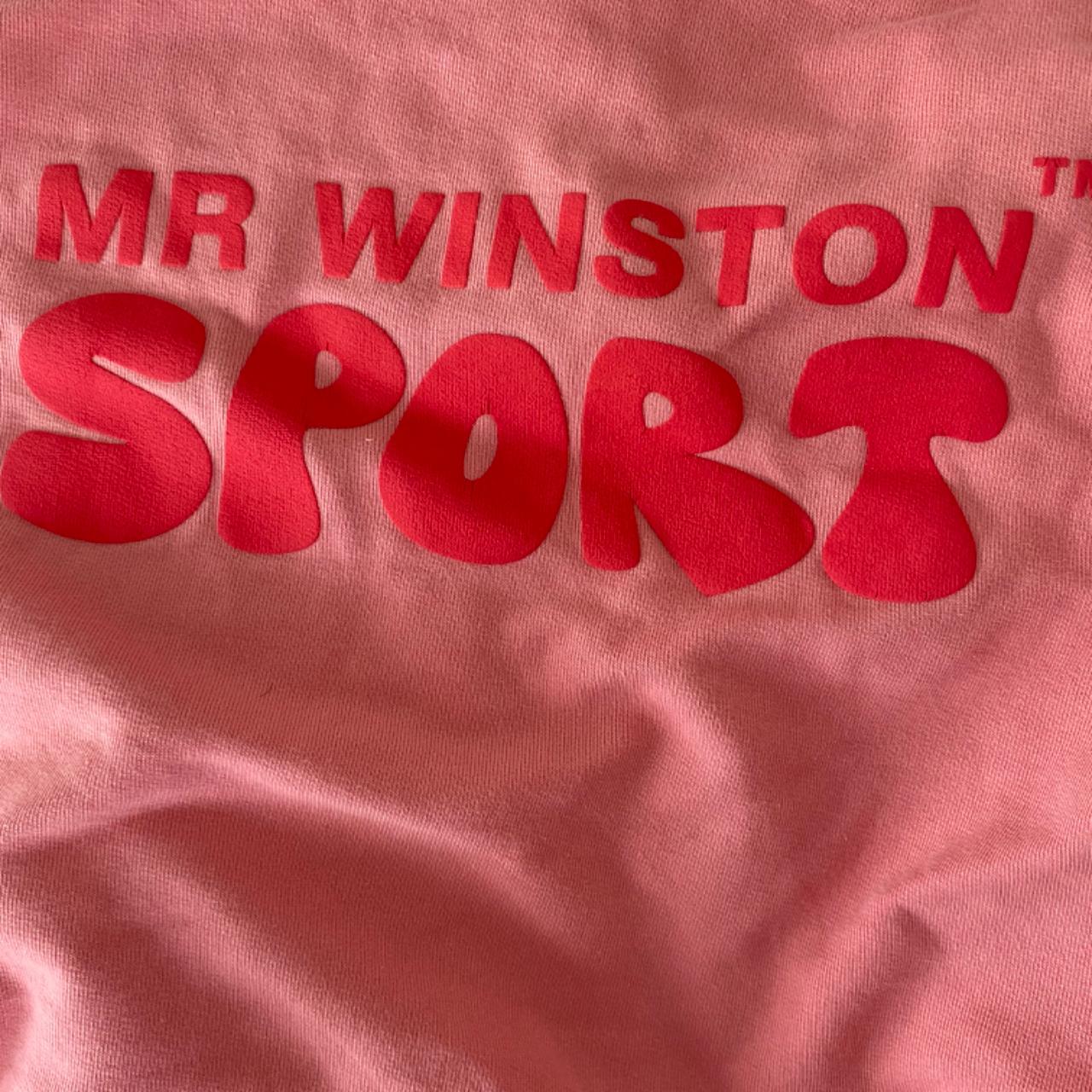 Mr Winston Pink Puff Hoodie perfect condition size... - Depop