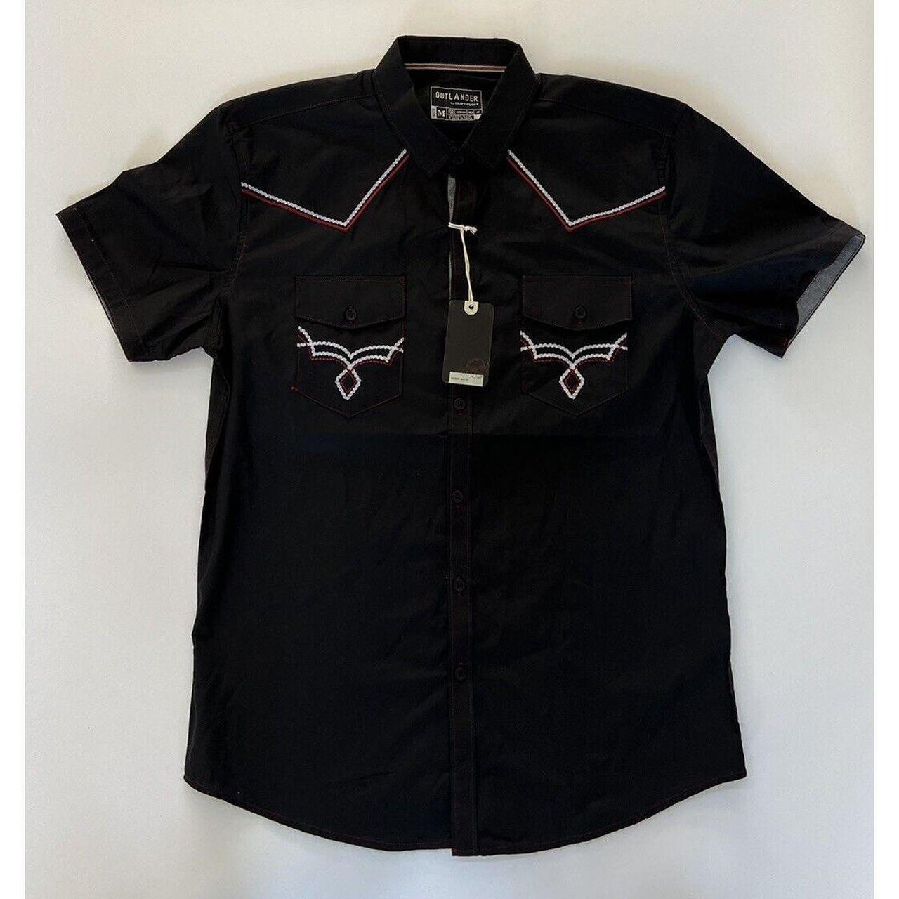 NWT Outlander by Craft + Flow Western shirt . Mens... - Depop