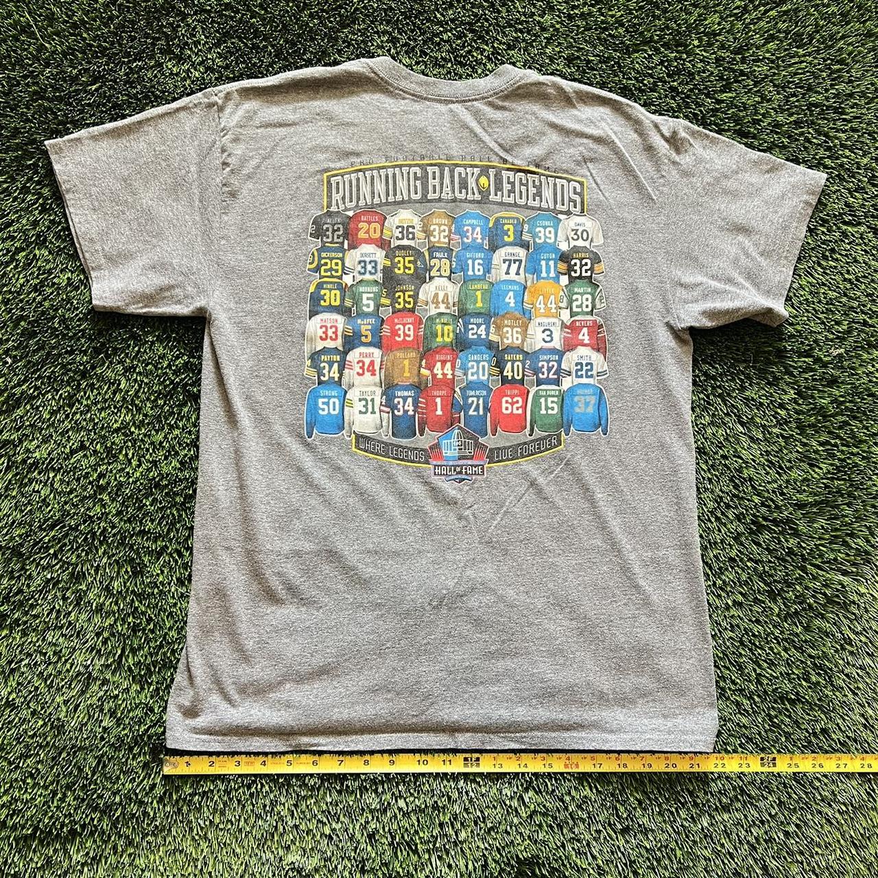 Vintage NFL running back legends hall of fame T... - Depop