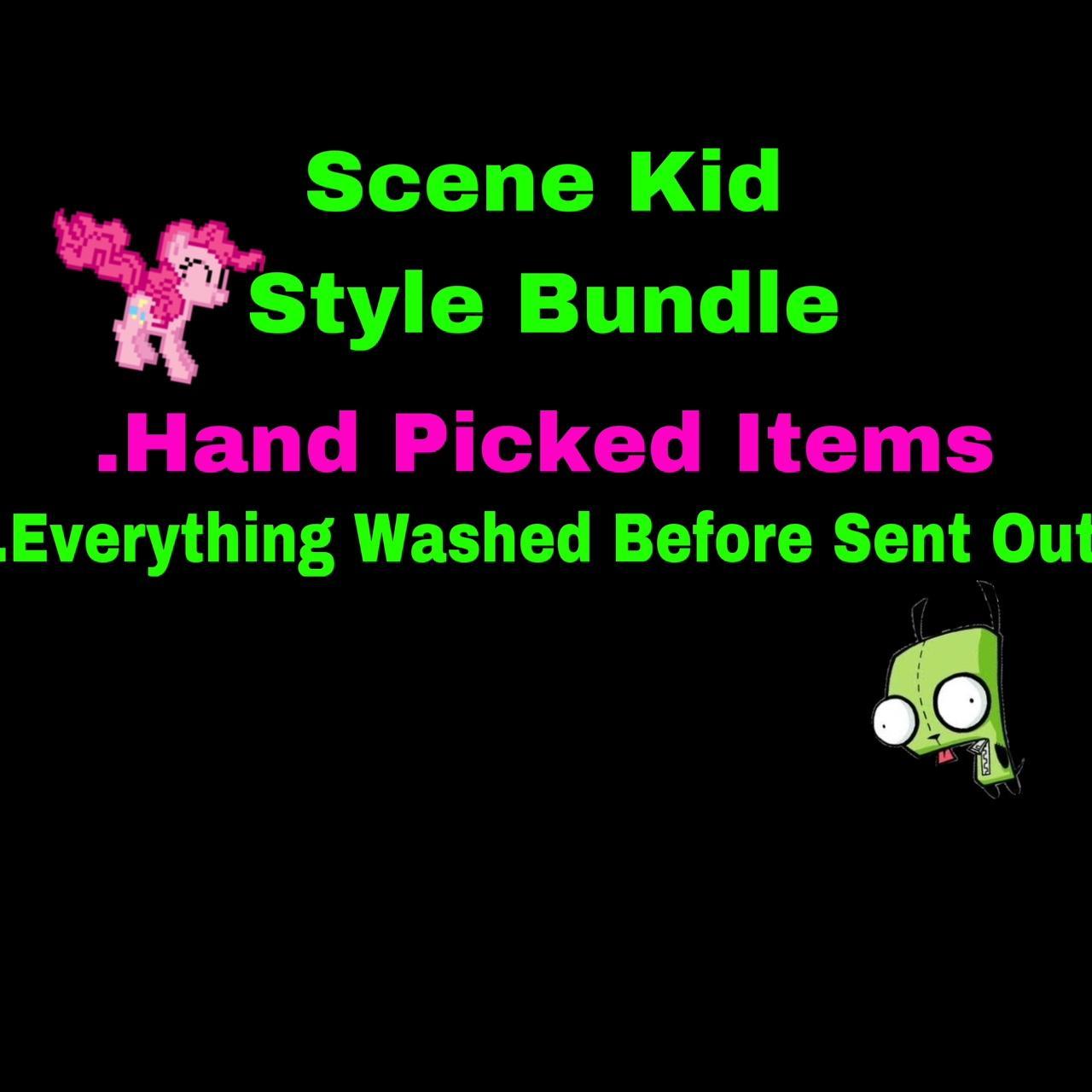. scene kid style bundle! . all handpicked items .... - Depop