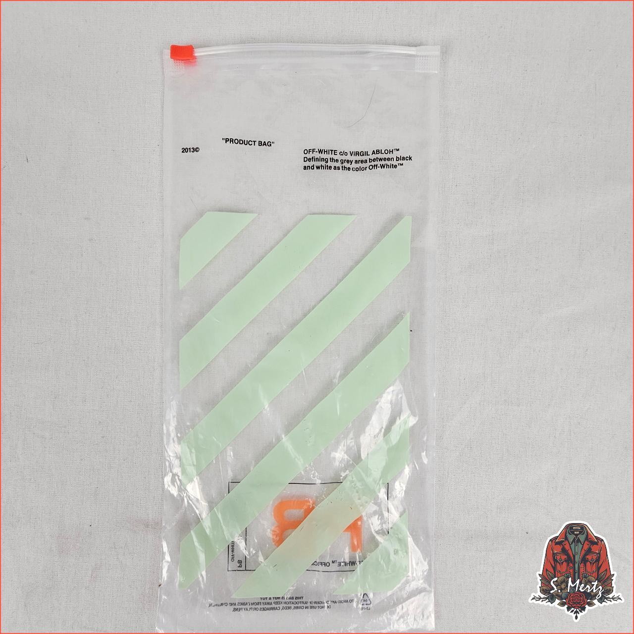 Off-White Brand Keychain and Ziptie Set with Branded... - Depop