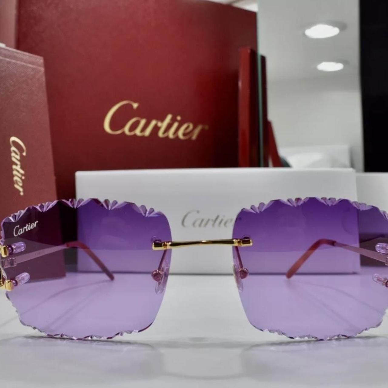 Cartier rimless sunglasses piccadilly glasses... - Depop