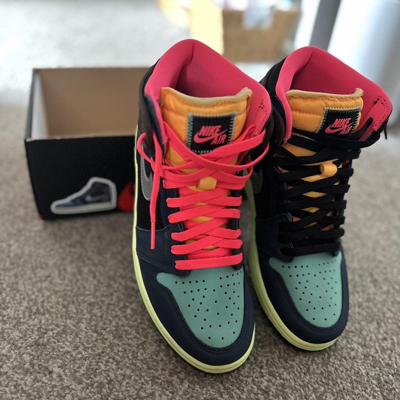 Jordan 1 biohack Small clear out of shoes I don’t... - Depop