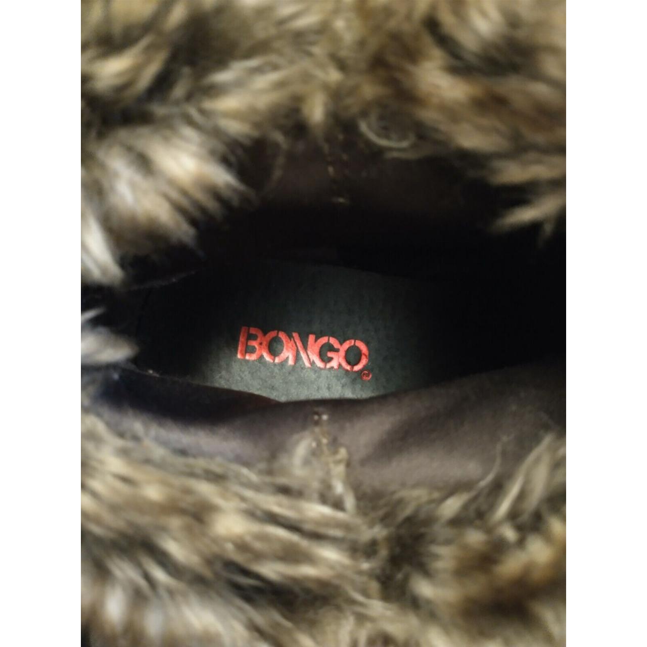 Bongo Light Brown Flat Faux Suede Fur Lined Foldover... - Depop