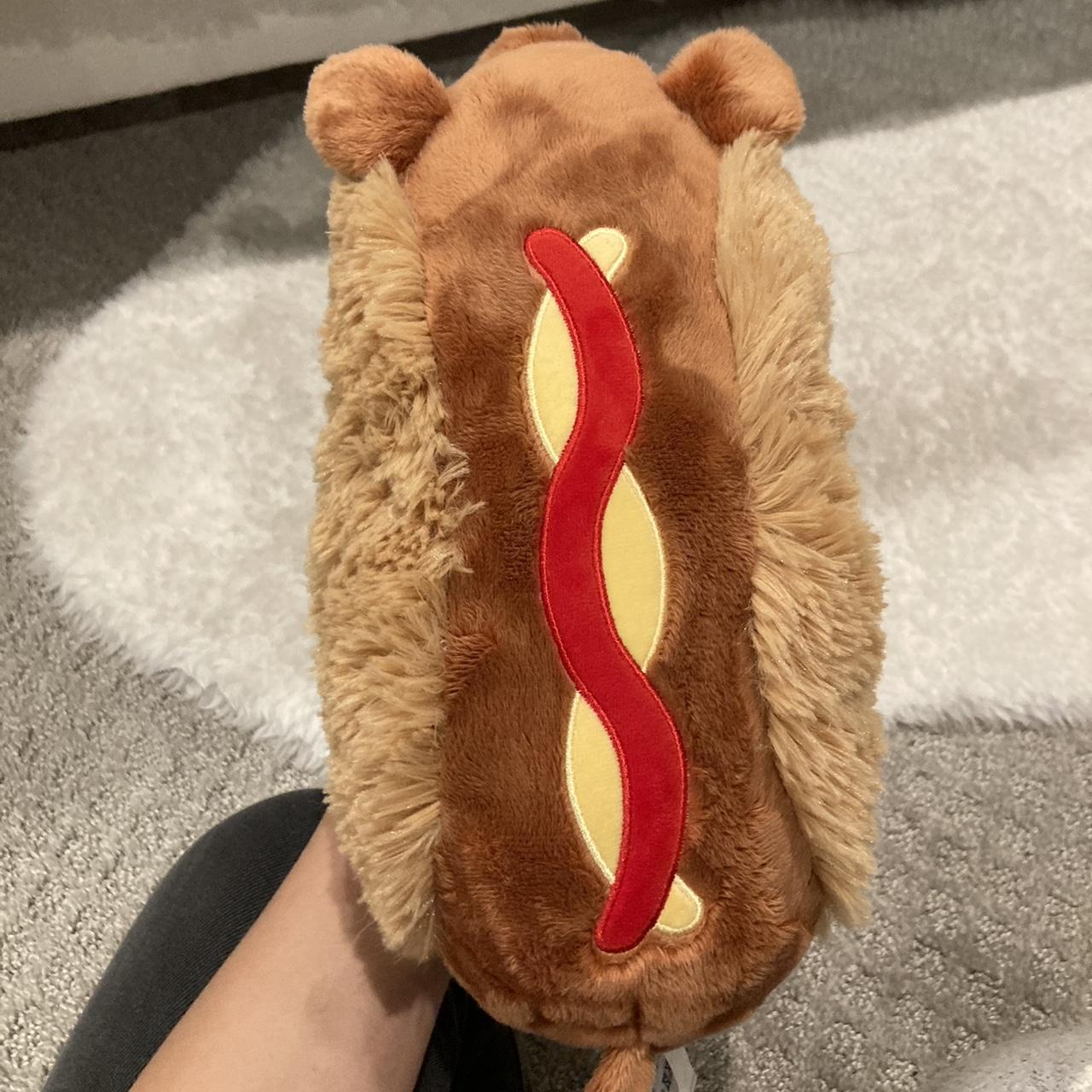 Squishable hot dog plushy!! Only displayed so like... - Depop