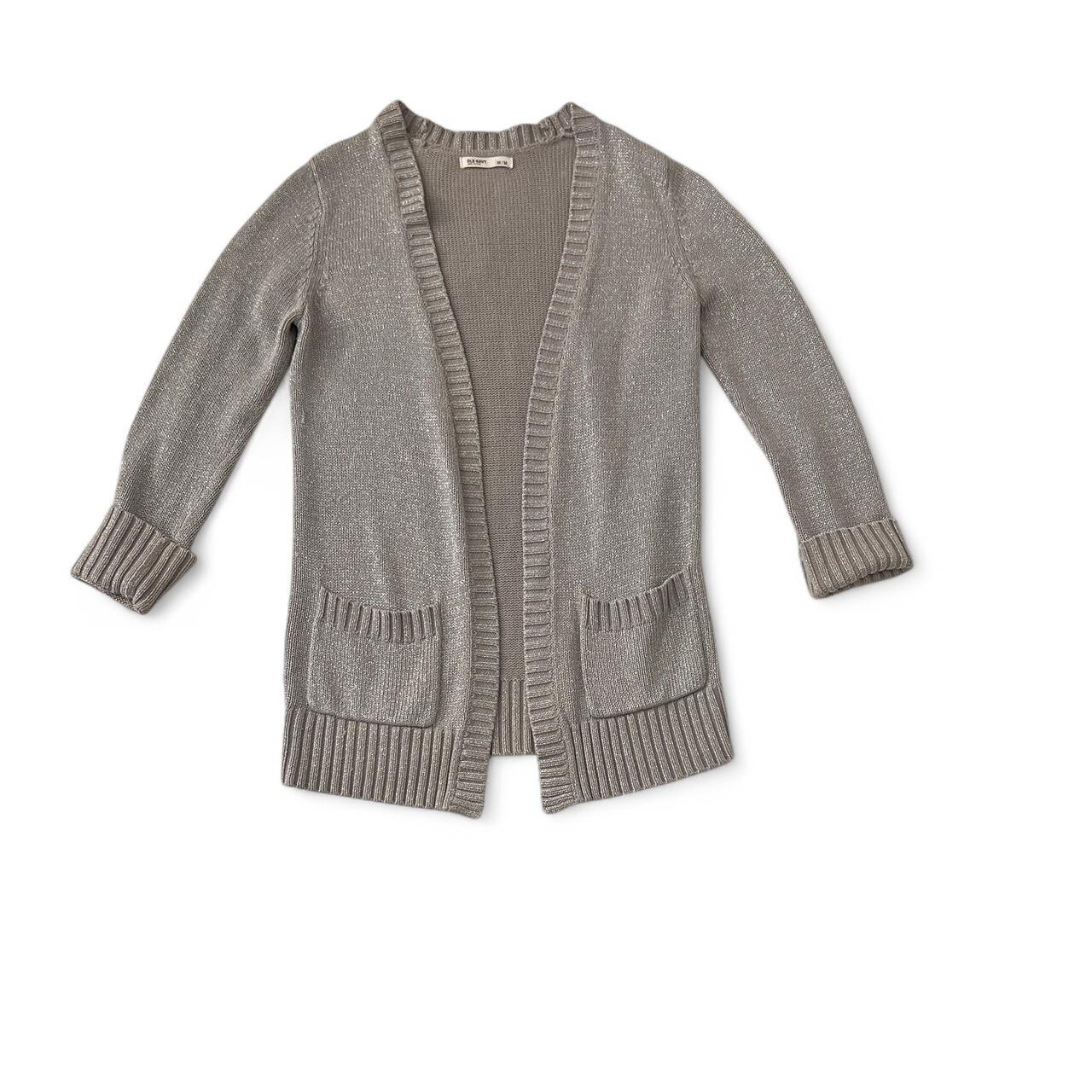Grey open front cardigan sweater #cardigan | Depop